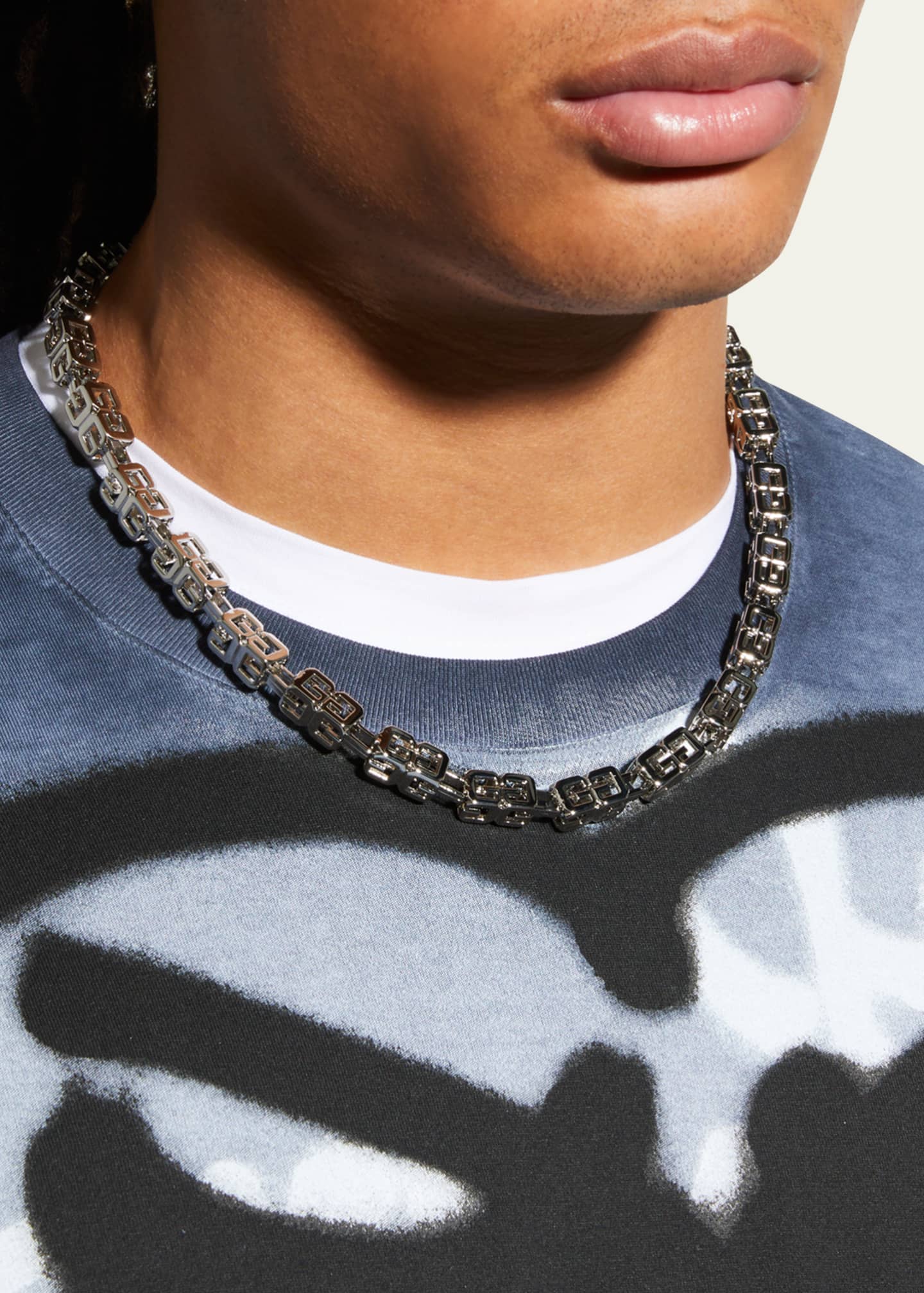 Givenchy Men's G-Cube Necklace - Bergdorf Goodman