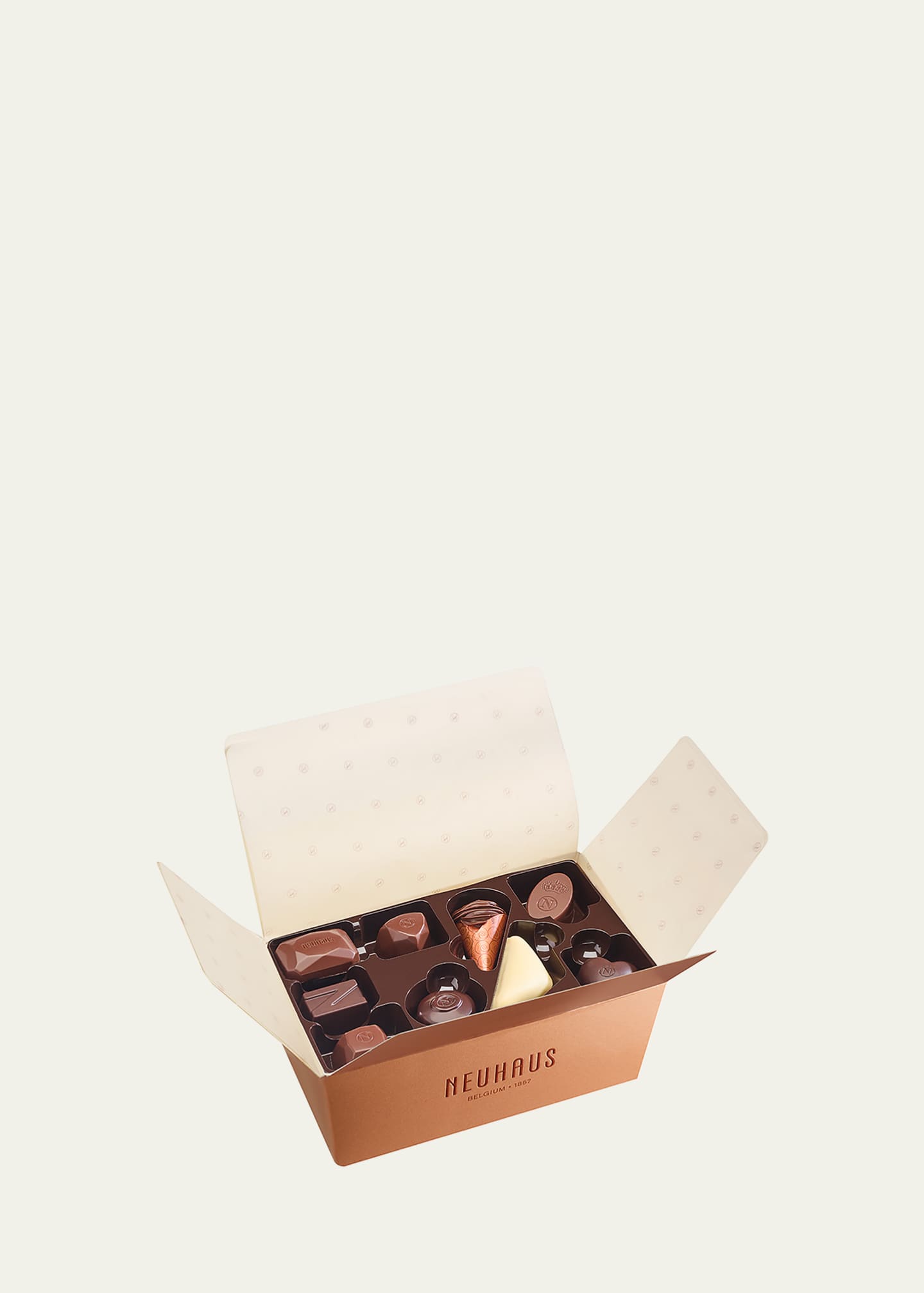 Neuhaus Chocolate Classic Ballotin 18-Piece Chocolate Set, 1/2lb ...