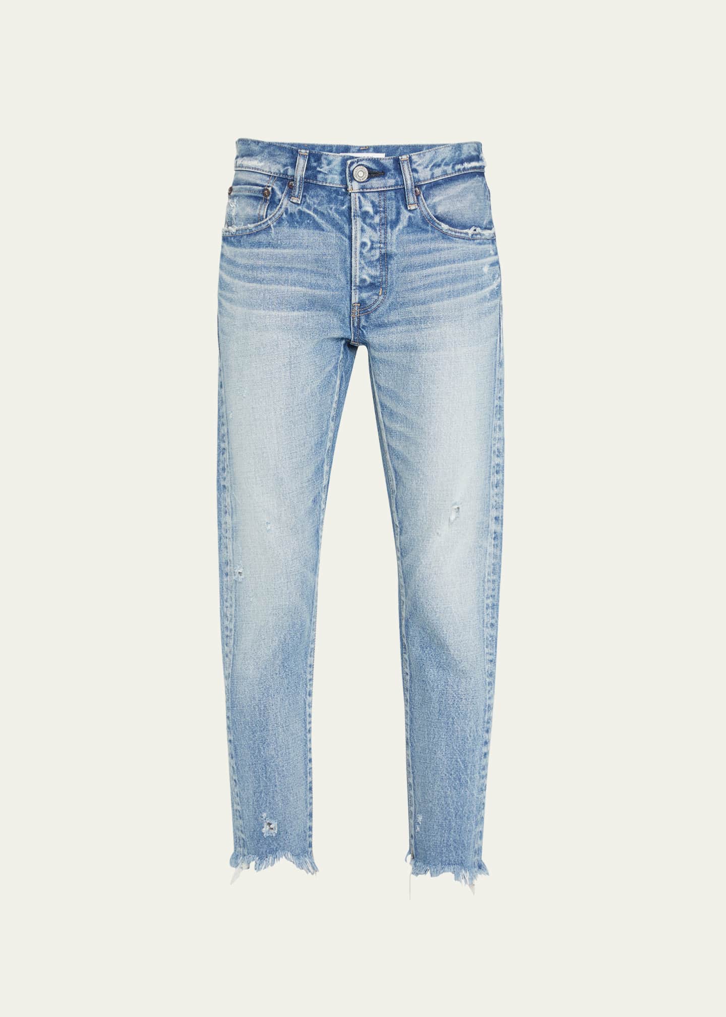 MOUSSY VINTAGE Merry Mid-Rise Tapered Jeans - Bergdorf Goodman