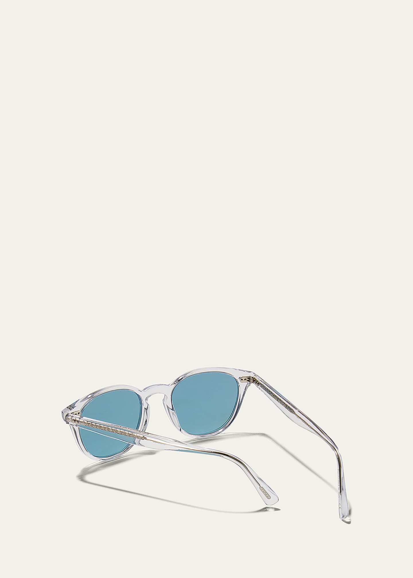 Oliver Peoples Men's Desmon Sun Round Acetate Sunglasses - Bergdorf Goodman