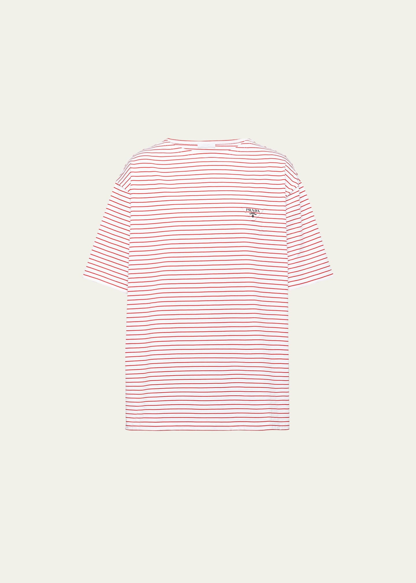 Prada Men's Oversized Stripe T-Shirt - Bergdorf Goodman