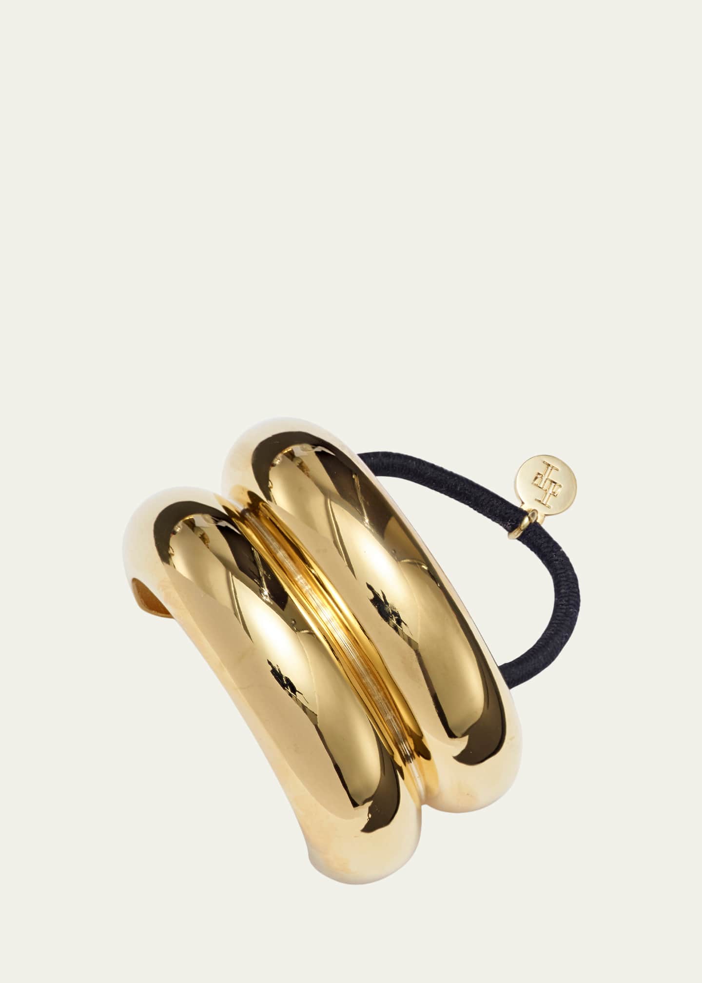 Lelet Ny Glossy Double Arch Ponytail Cuff - Bergdorf Goodman