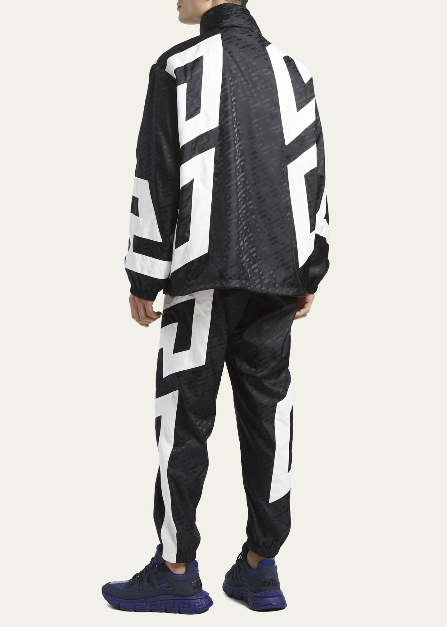 Versace Men's Greca Track Jacket - Bergdorf Goodman