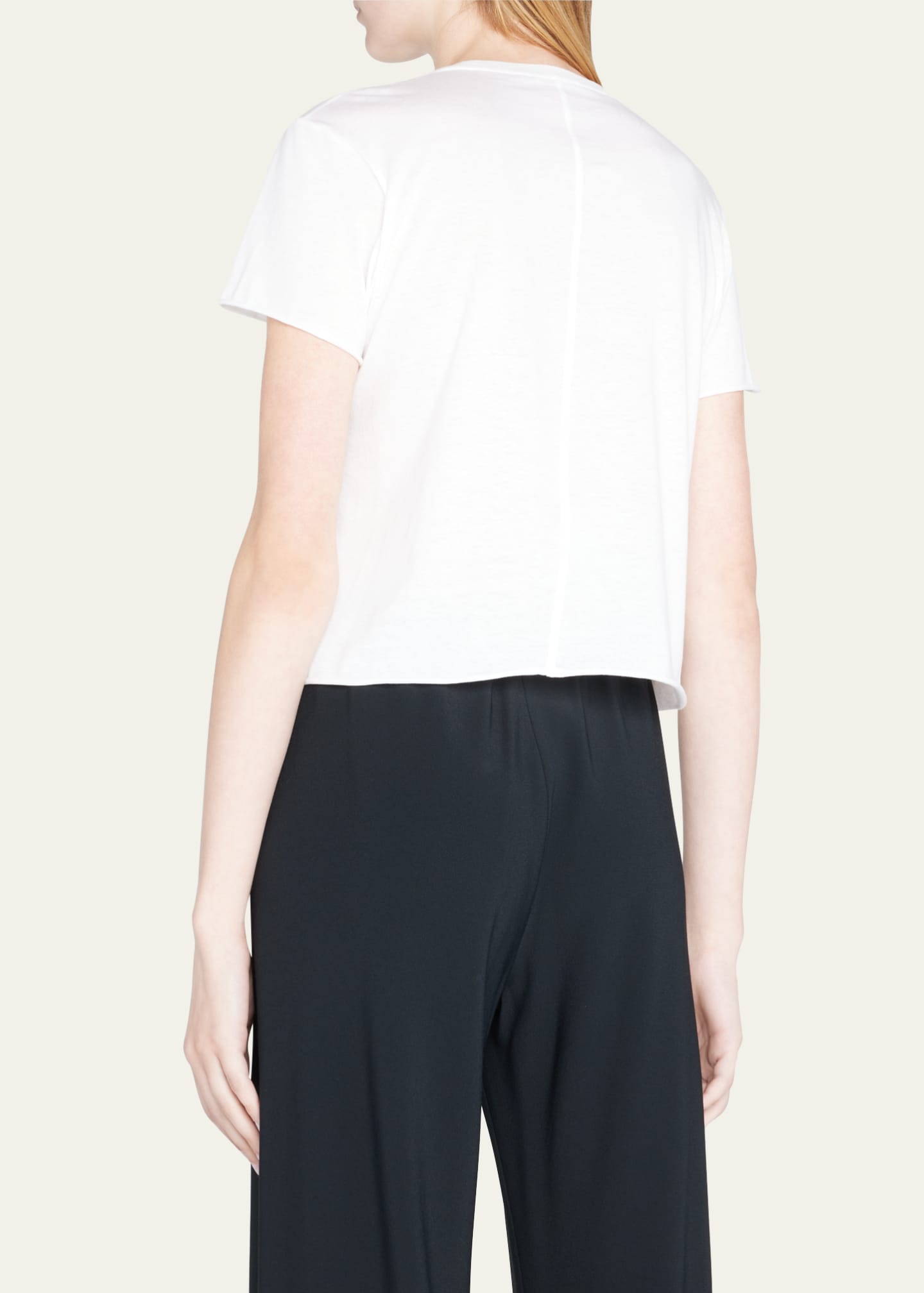 THE ROW The Ocean Squiggle-Print Jersey T-Shirt - Bergdorf Goodman