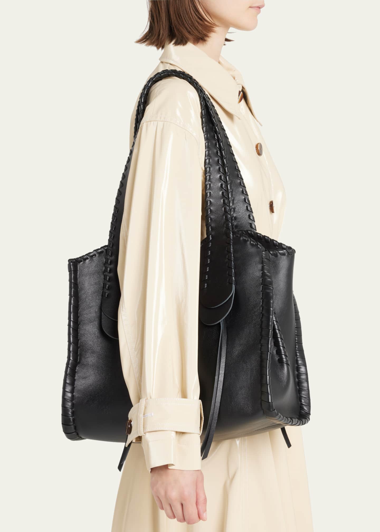 Chloe Mony Medium Whipstitch Tote Bag - Bergdorf Goodman