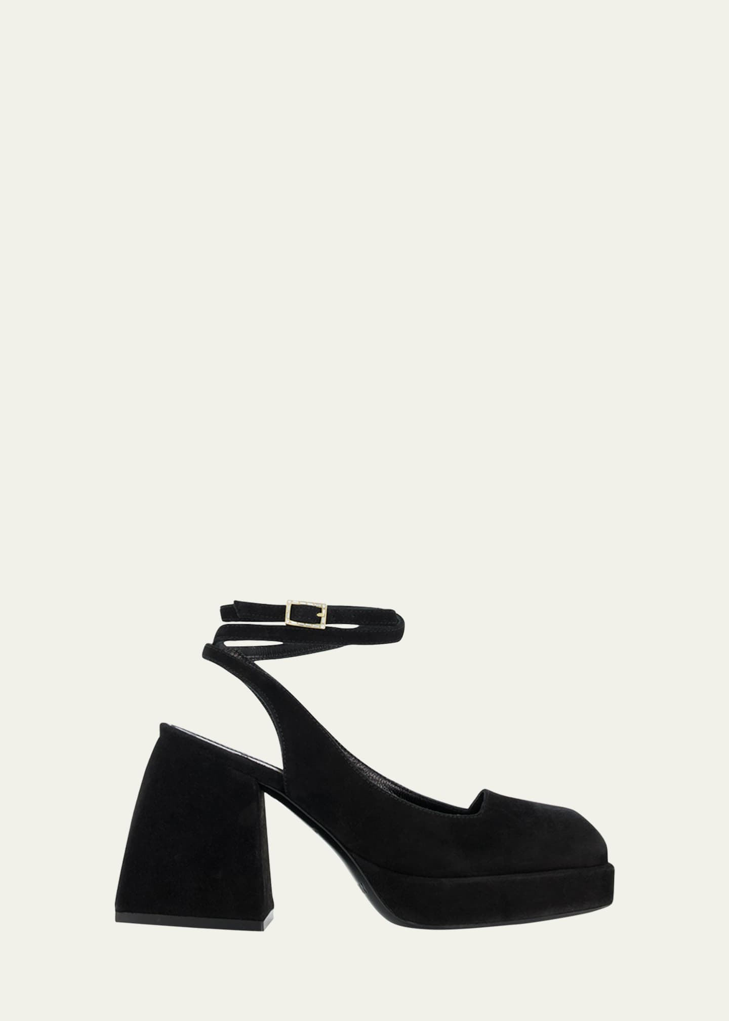 Nodaleto Bulla Suki Suede Platform Pumps - Bergdorf Goodman