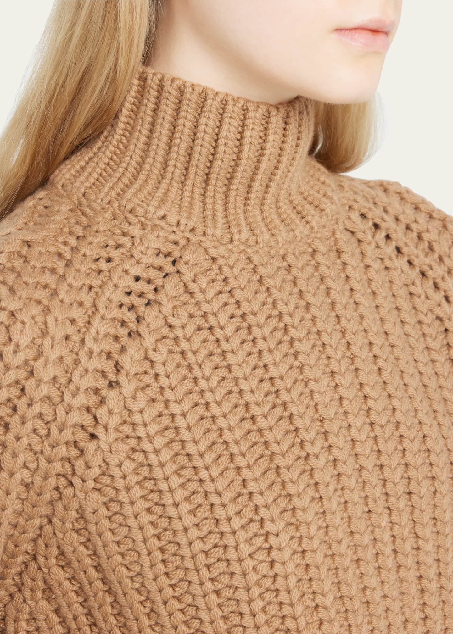 Vince Ribbed Turtleneck Sweater - Bergdorf Goodman