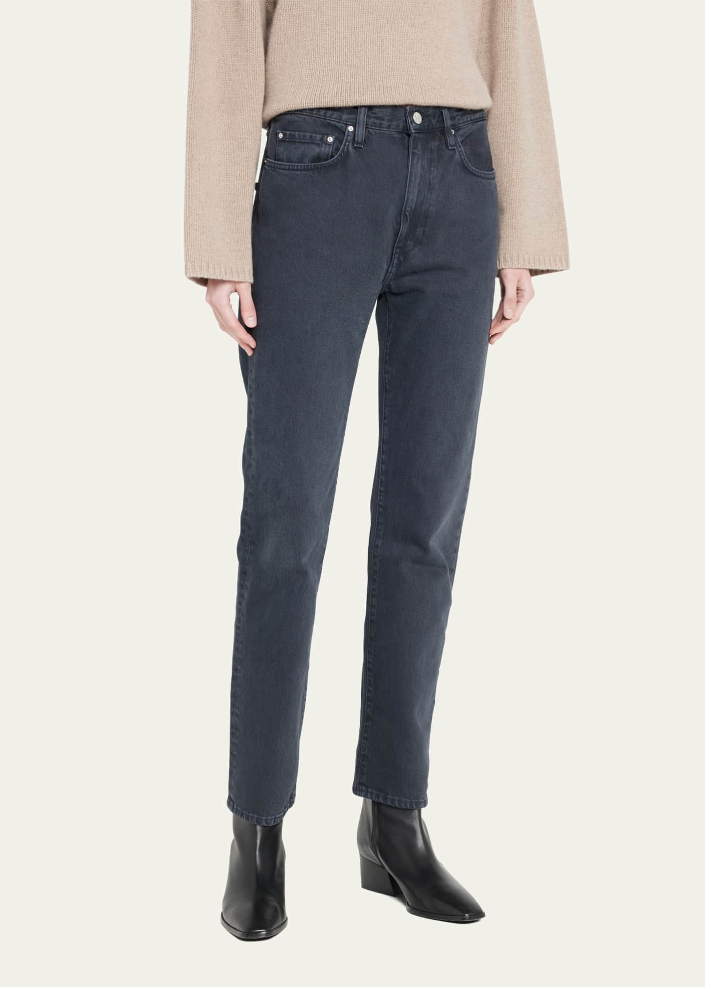 Toteme Regular Fit Ankle Hem Jeans - Bergdorf Goodman