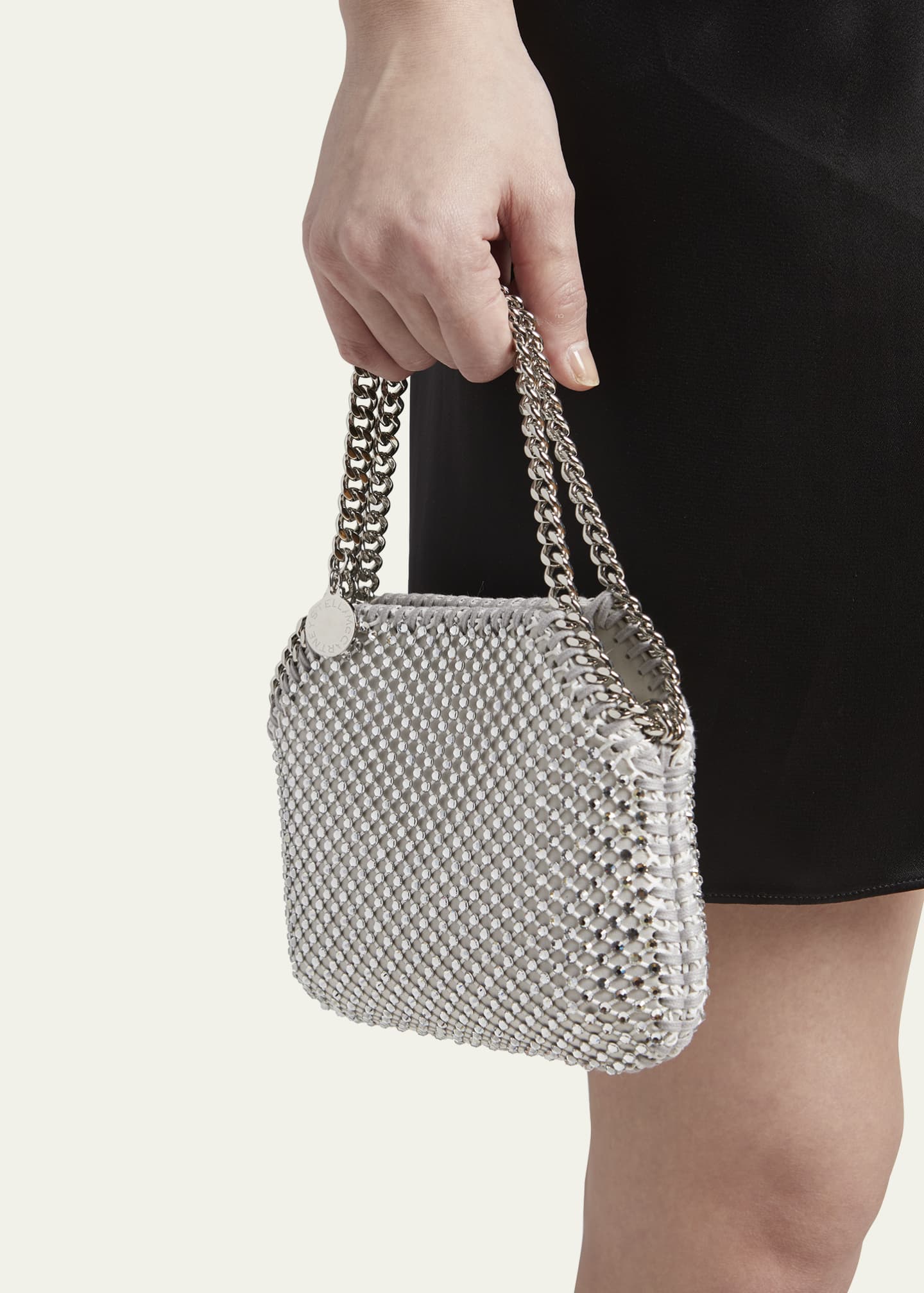 Stella McCartney Chain Net Top-Handle Bag - Bergdorf Goodman