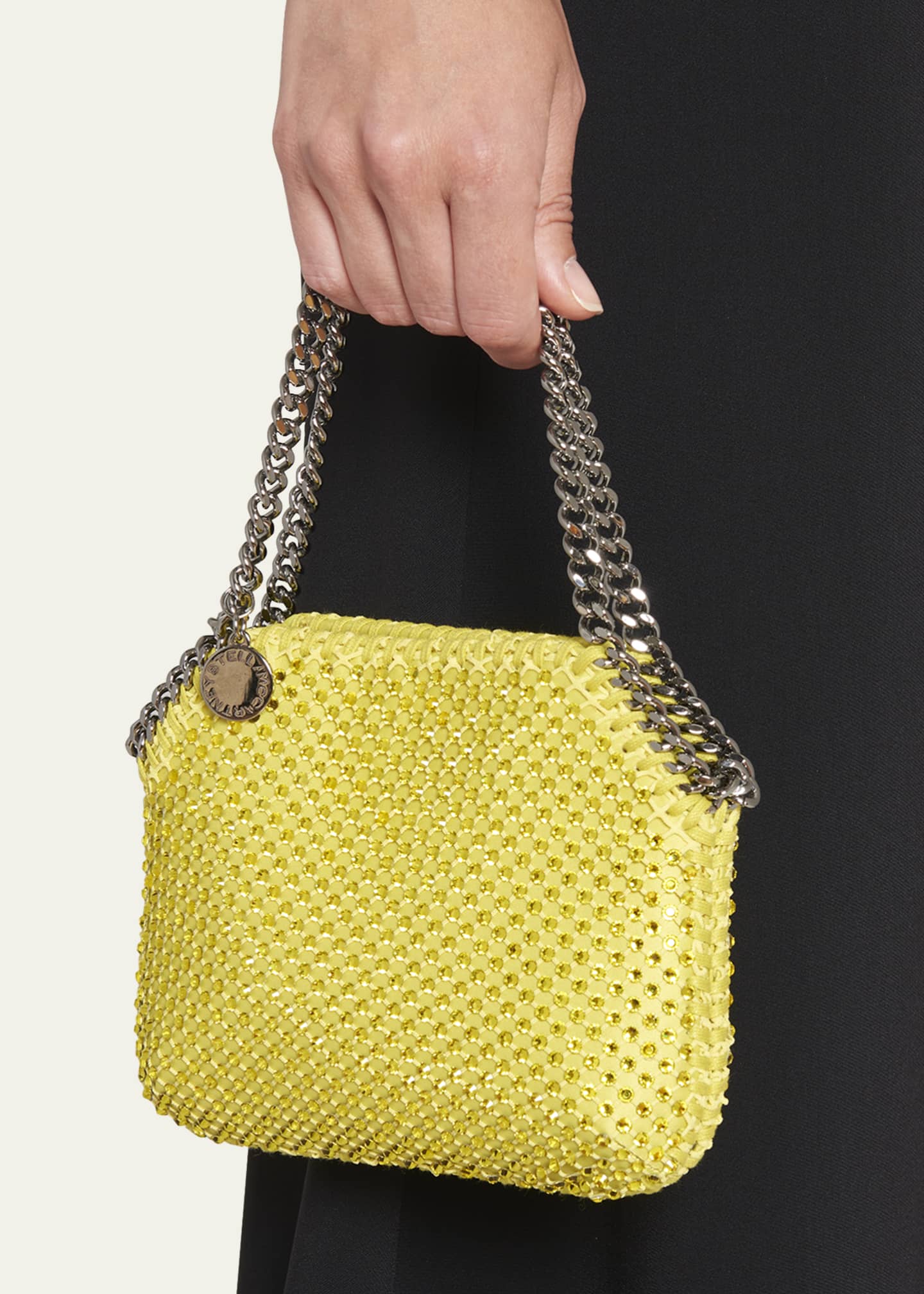 Stella McCartney Chain Net Top-Handle Bag - Bergdorf Goodman