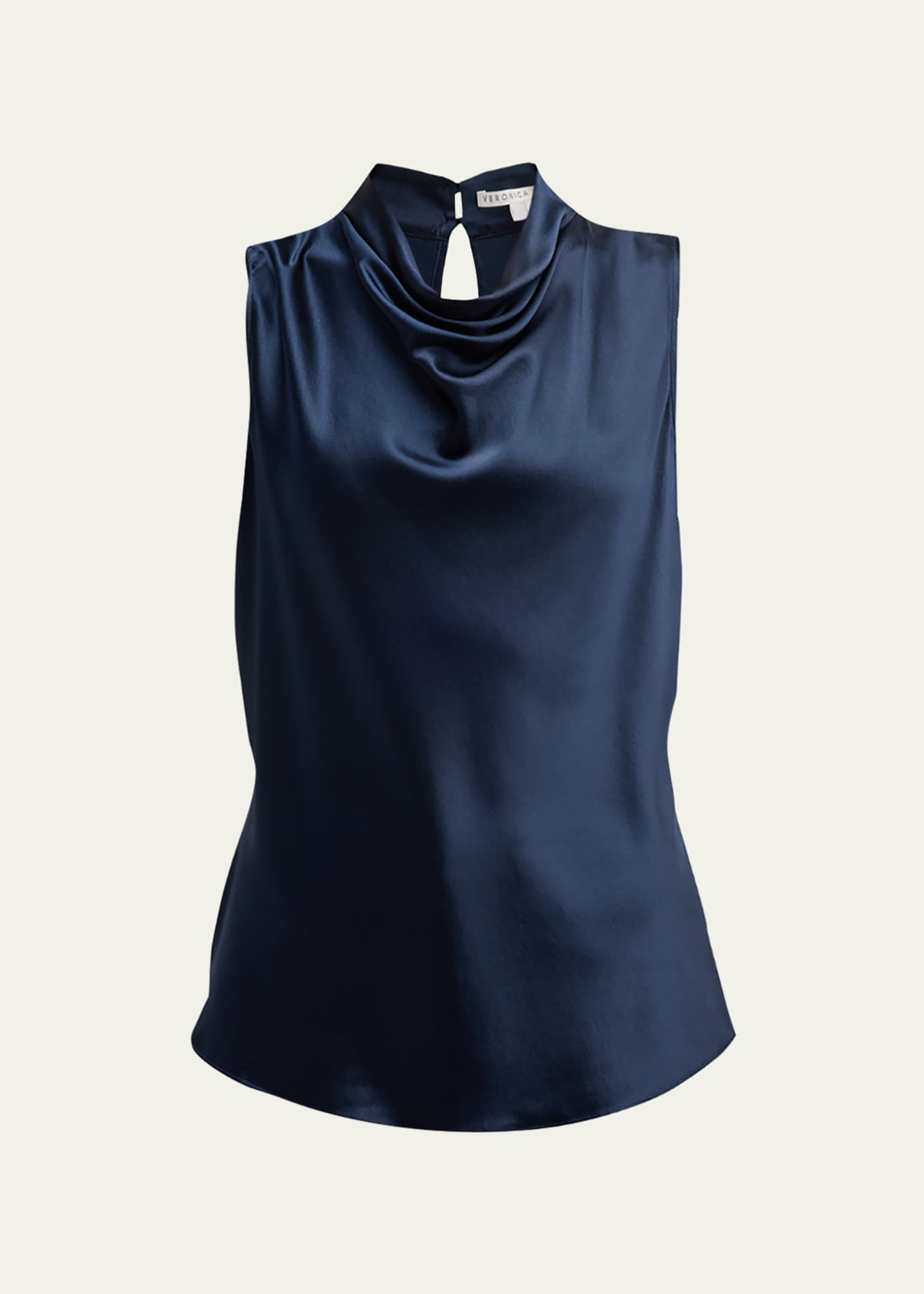 Veronica Beard Tam Silk Sleeveless Cowl Neck Top - Bergdorf Goodman