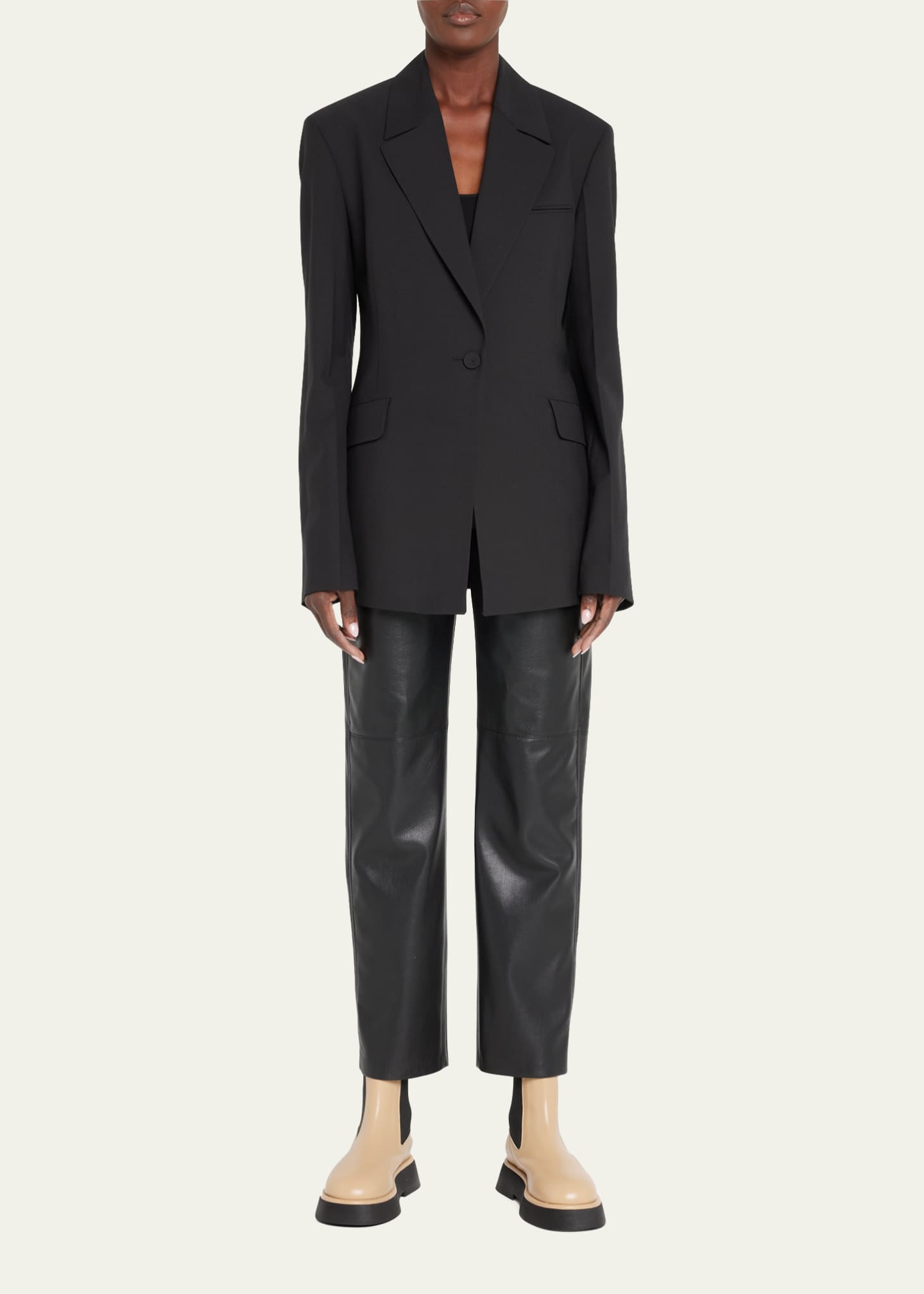 Wandler Rosa Lambskin Chelsea Boots - Bergdorf Goodman