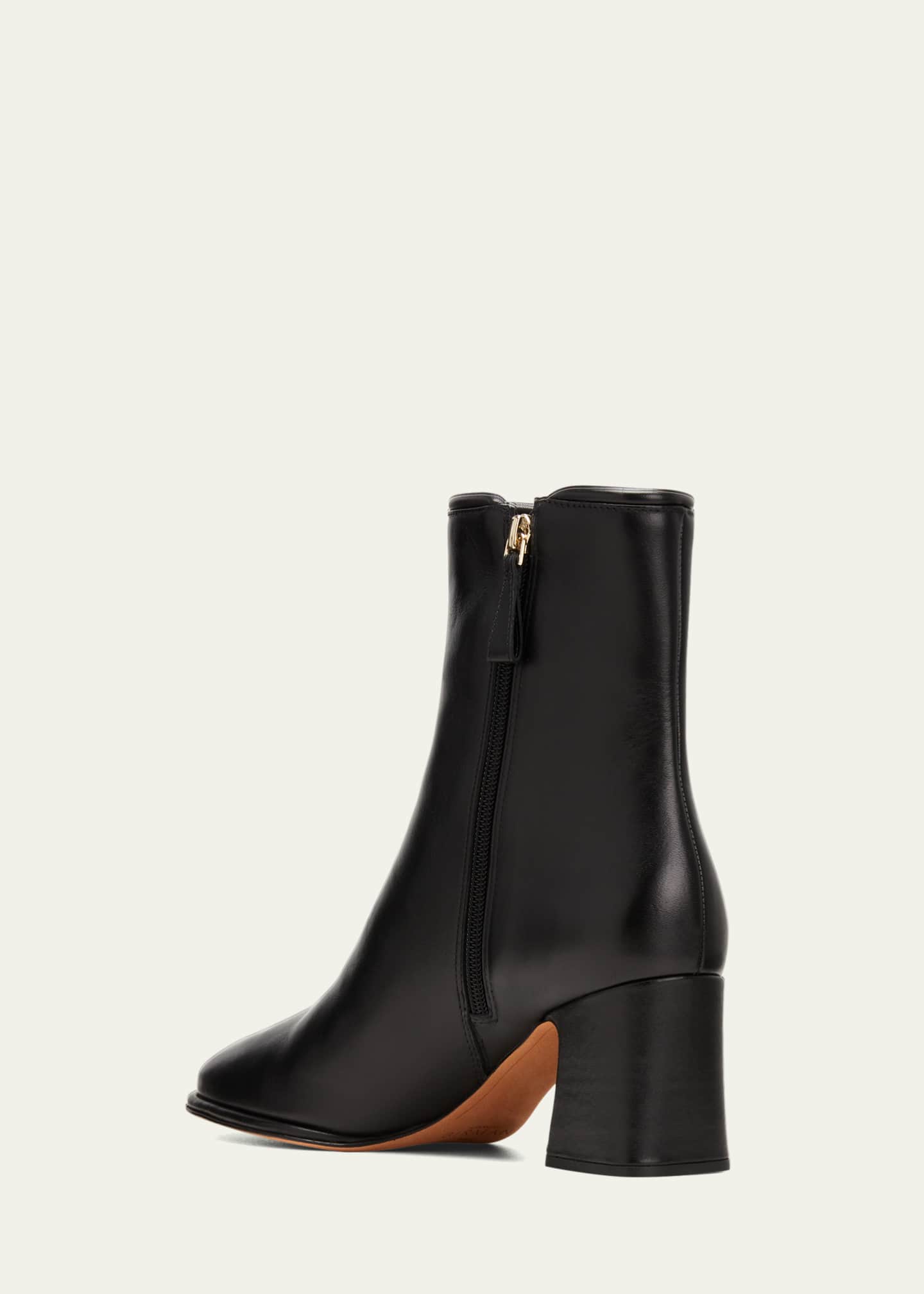 Alexandre Birman Ava Leather Chelsea Booties - Bergdorf Goodman