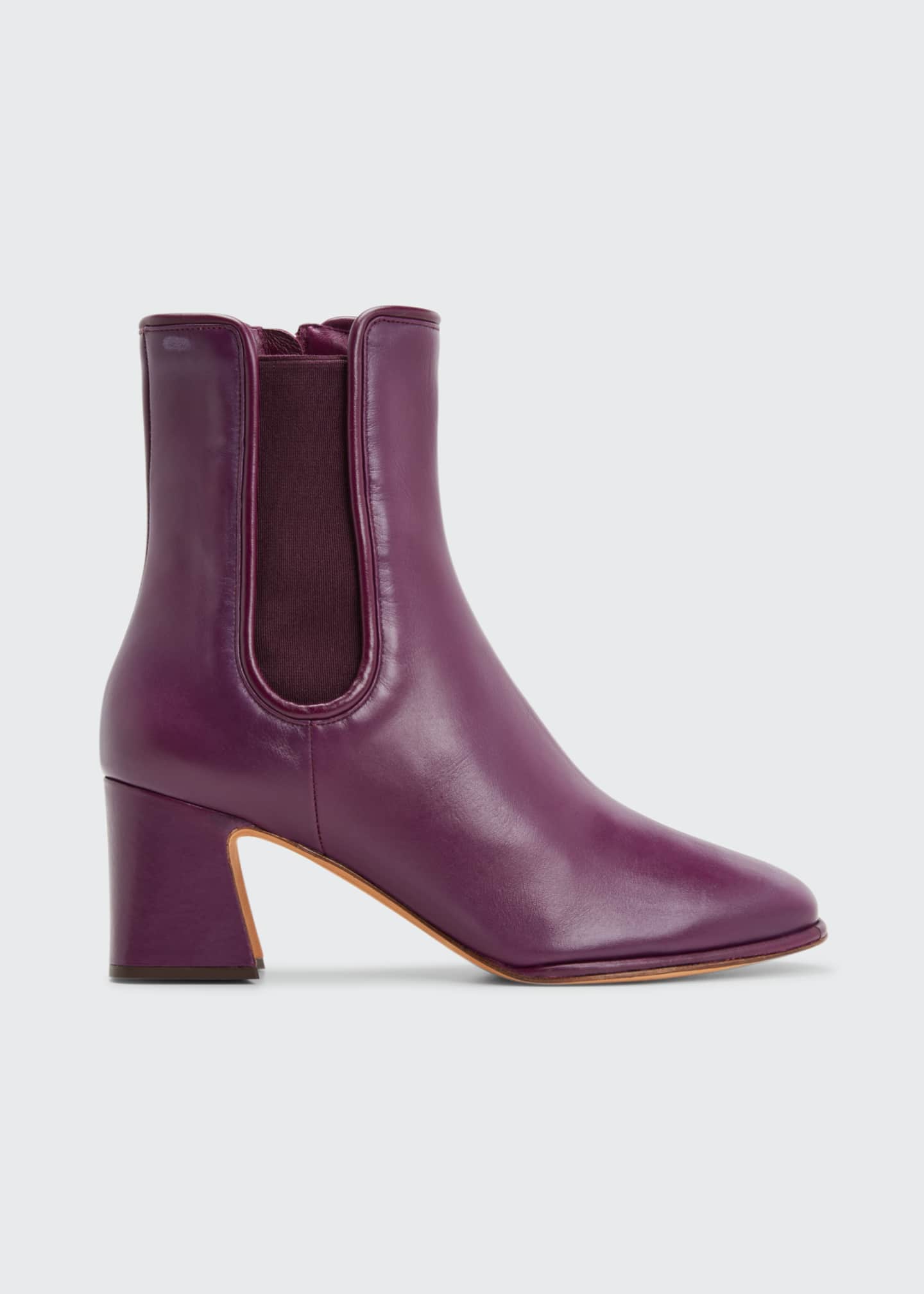 Alexandre Birman Ava Leather Chelsea Booties - Bergdorf Goodman