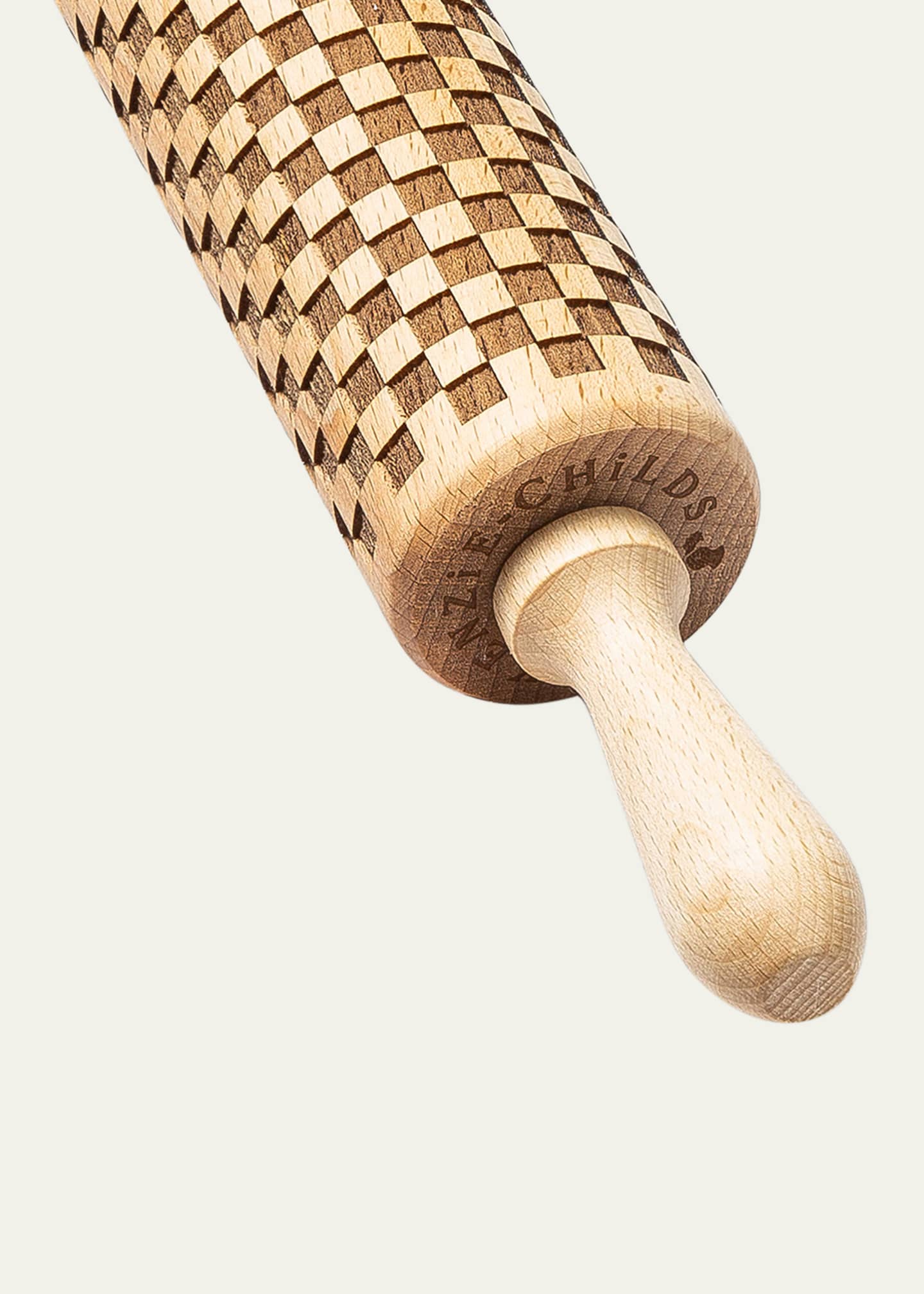 MacKenzie-Childs 14.75" Check Rolling Pin - Bergdorf Goodman