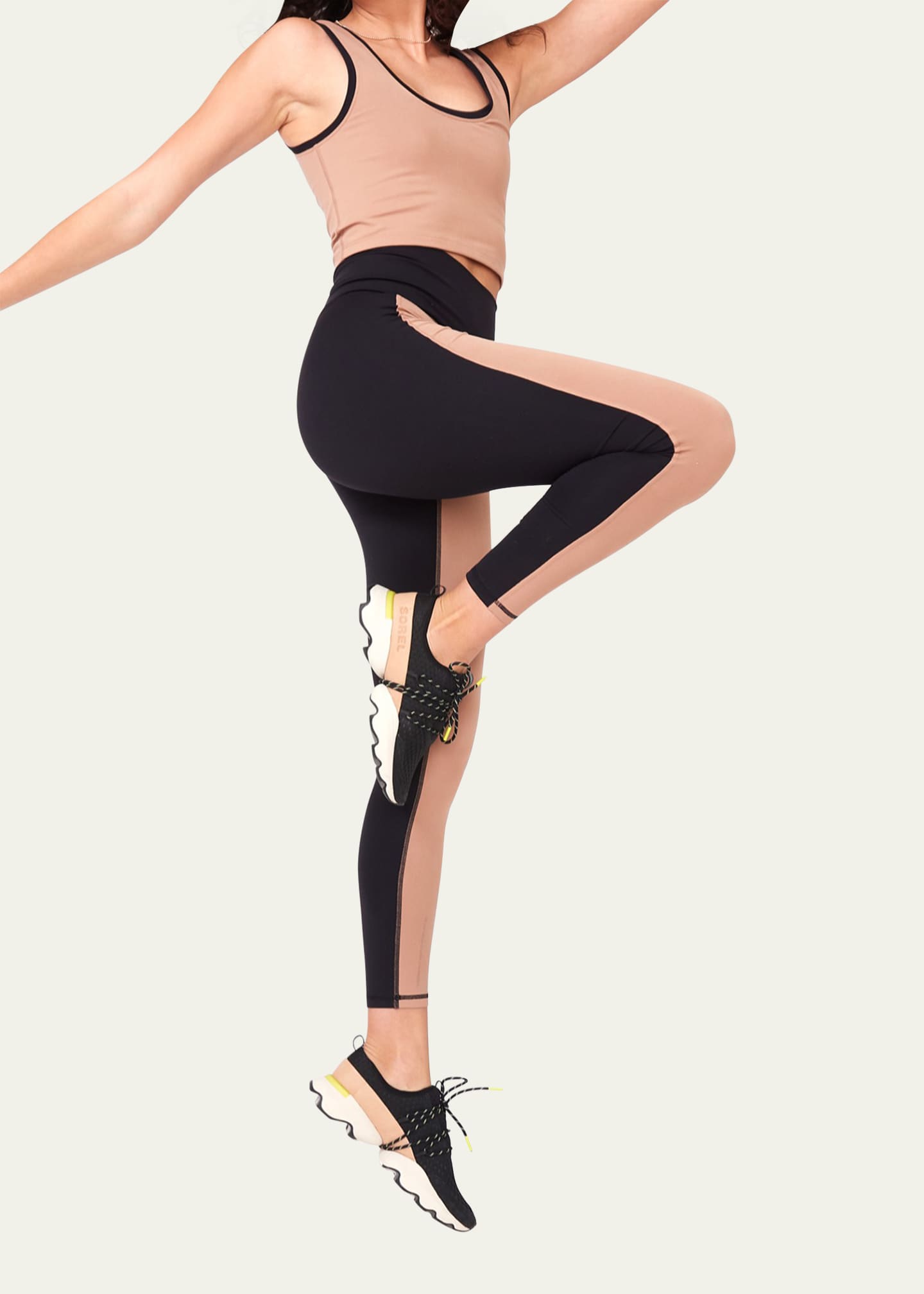 Terez TLC Colorblock Leggings - Bergdorf Goodman