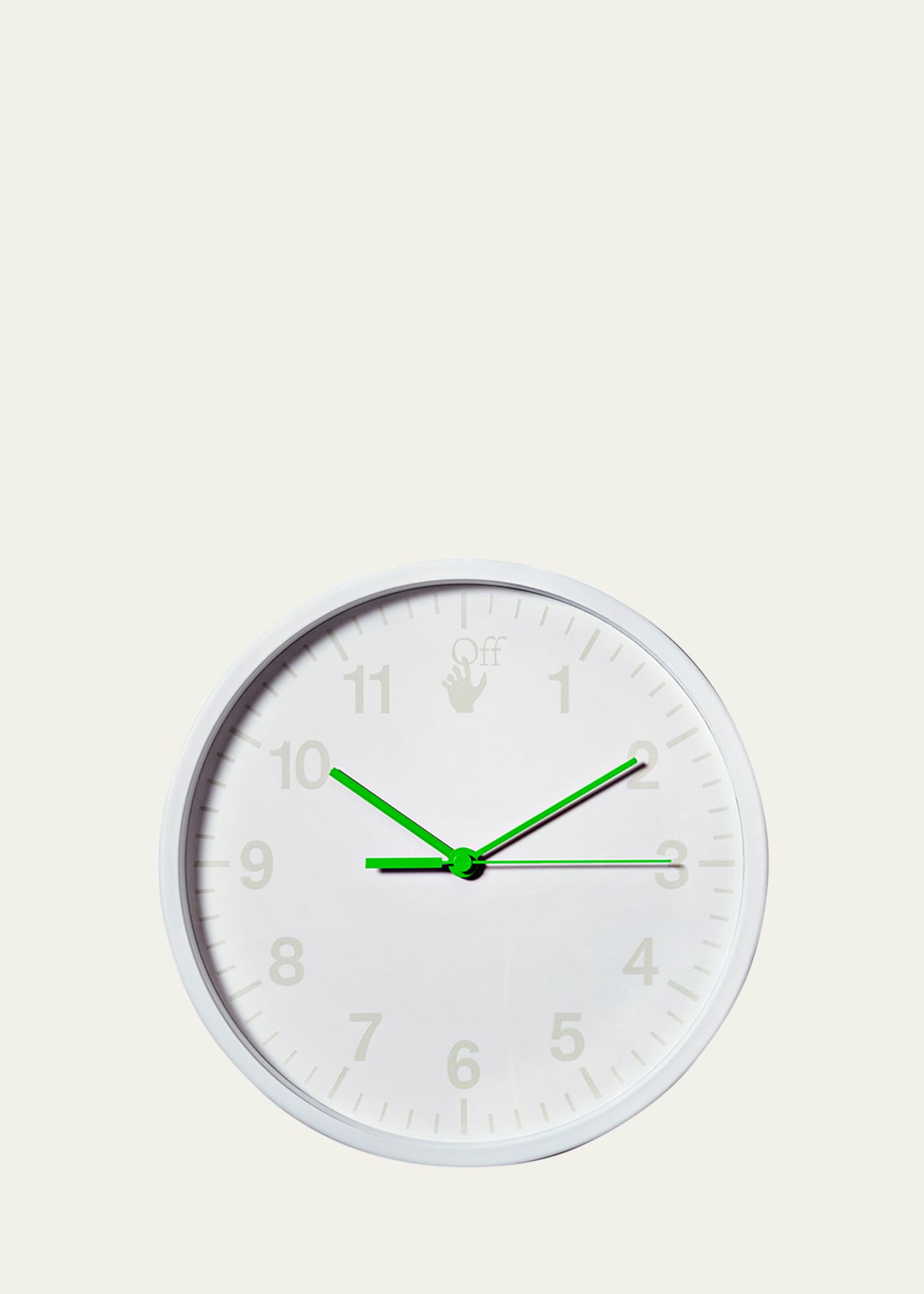 Off-White Wall Clock - Bergdorf Goodman