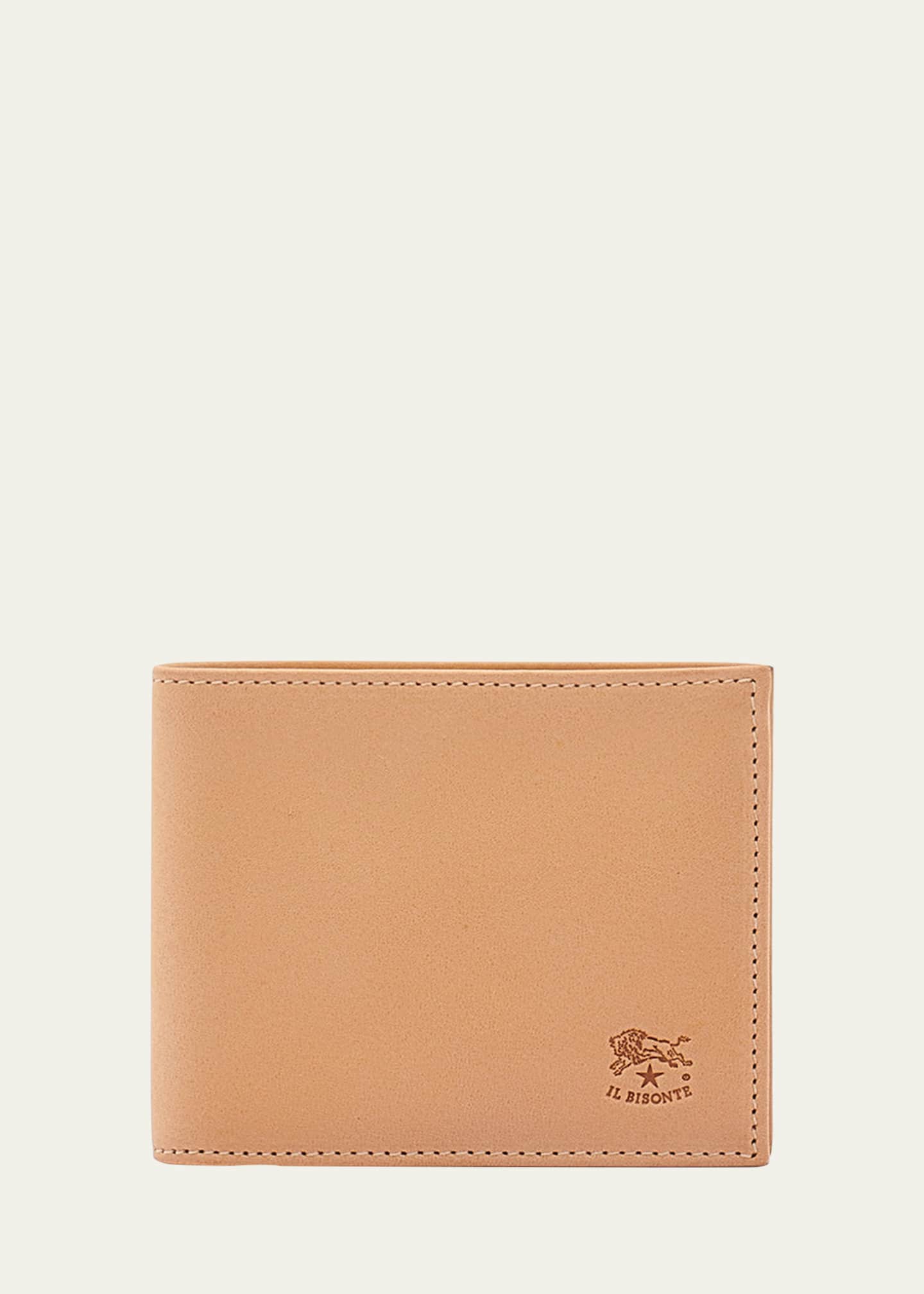 Il Bisonte Men's Leather Bi-Fold Wallet w/ ID Slot - Bergdorf Goodman