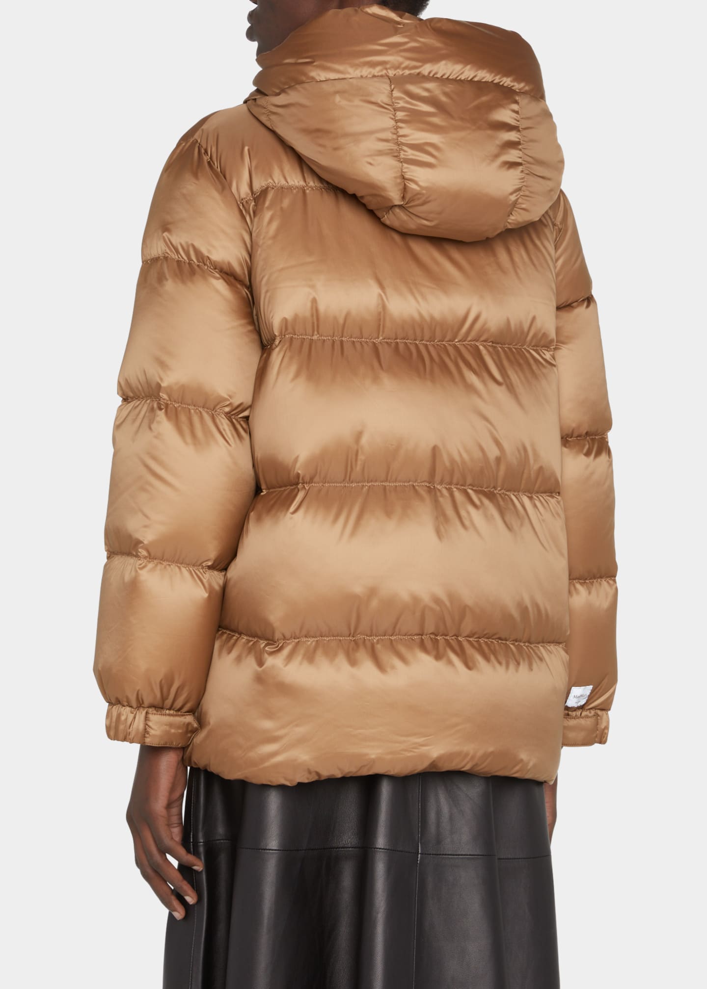 Max Mara Seia Hooded Down Puffer Coat - Bergdorf Goodman