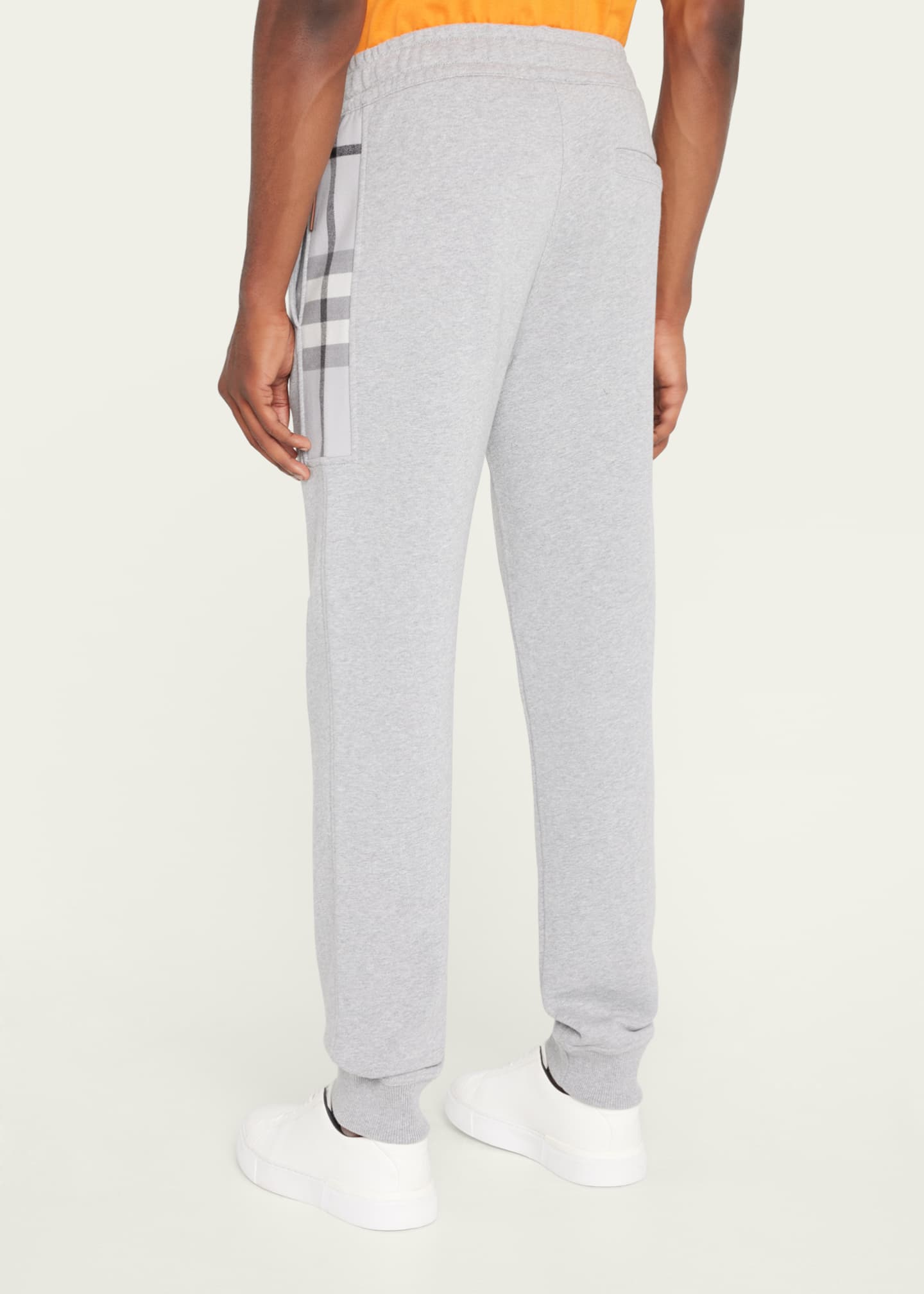 Burberry Men's Stephan Check Sweatpants - Bergdorf Goodman