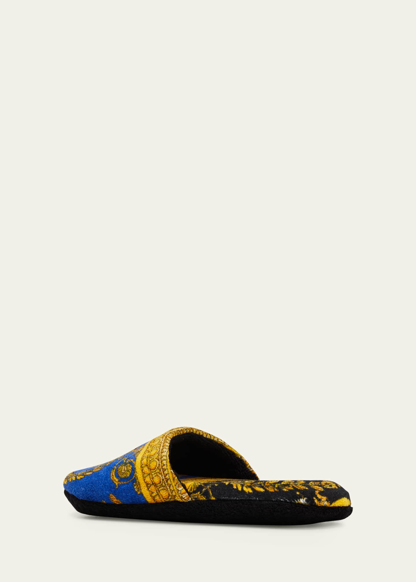 Versace Men's Medusa Head Slippers - Bergdorf Goodman