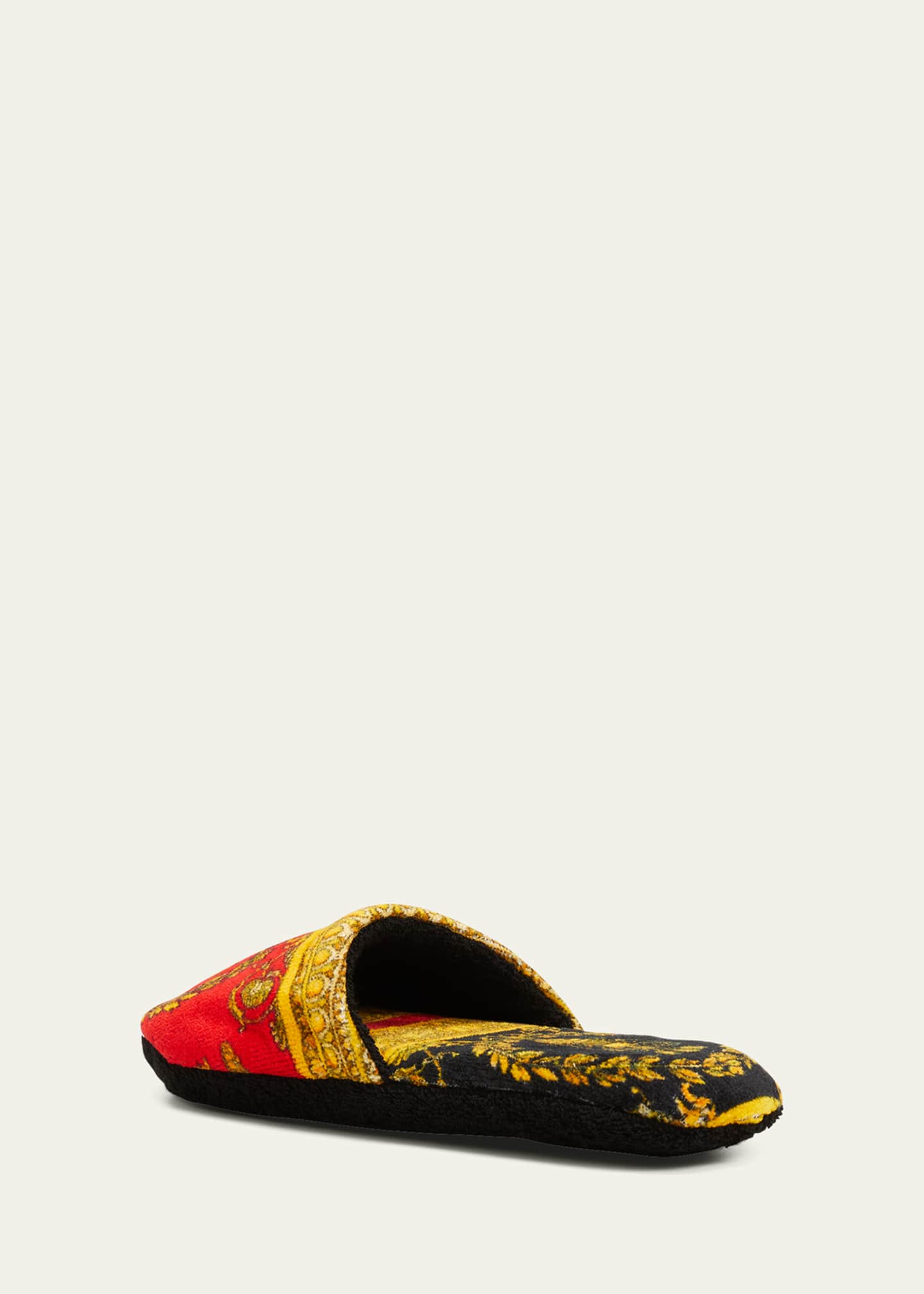 Versace Men's Medusa Head Slippers - Bergdorf Goodman