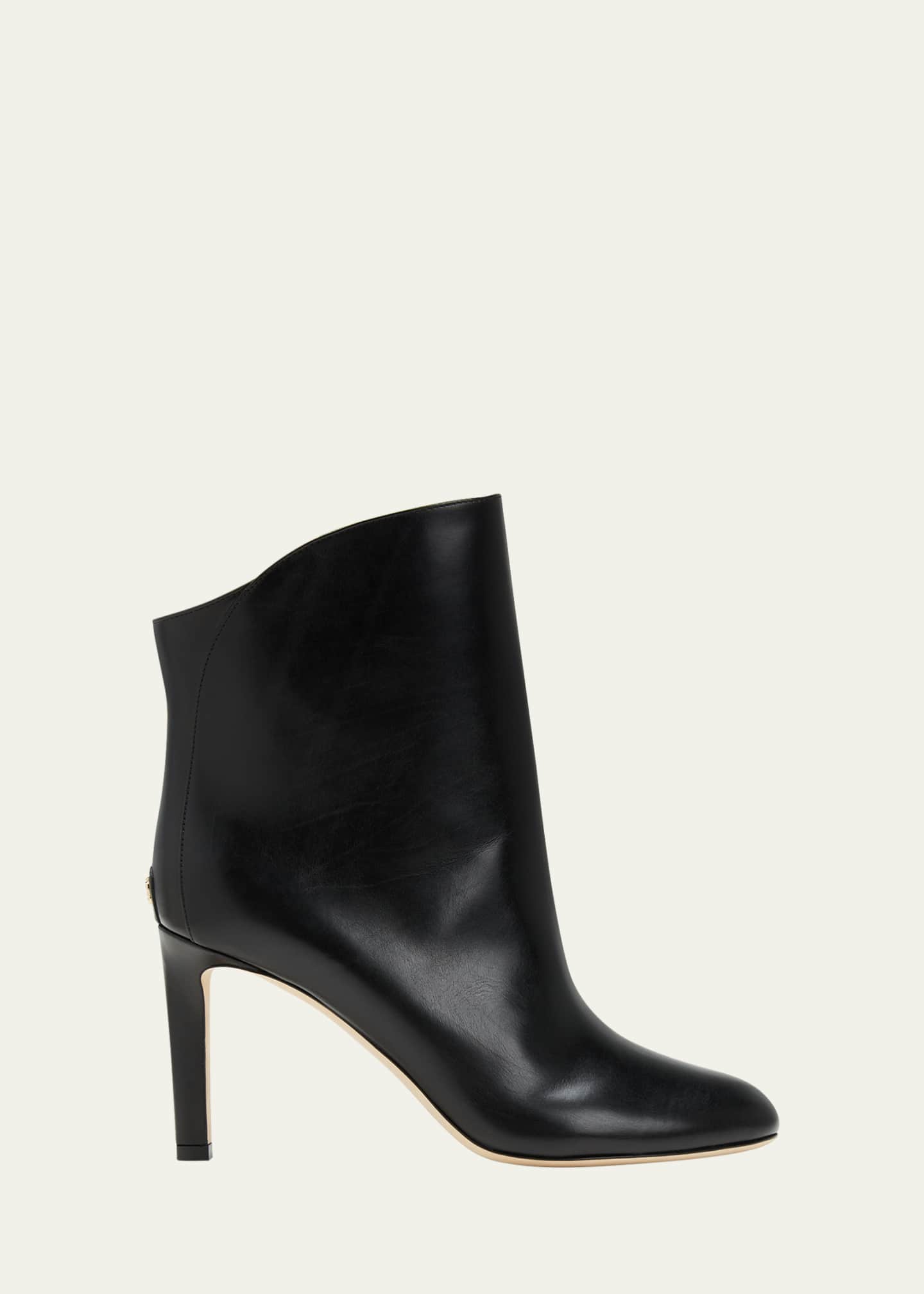 Jimmy Choo Karter Leather Ankle Booties - Bergdorf Goodman