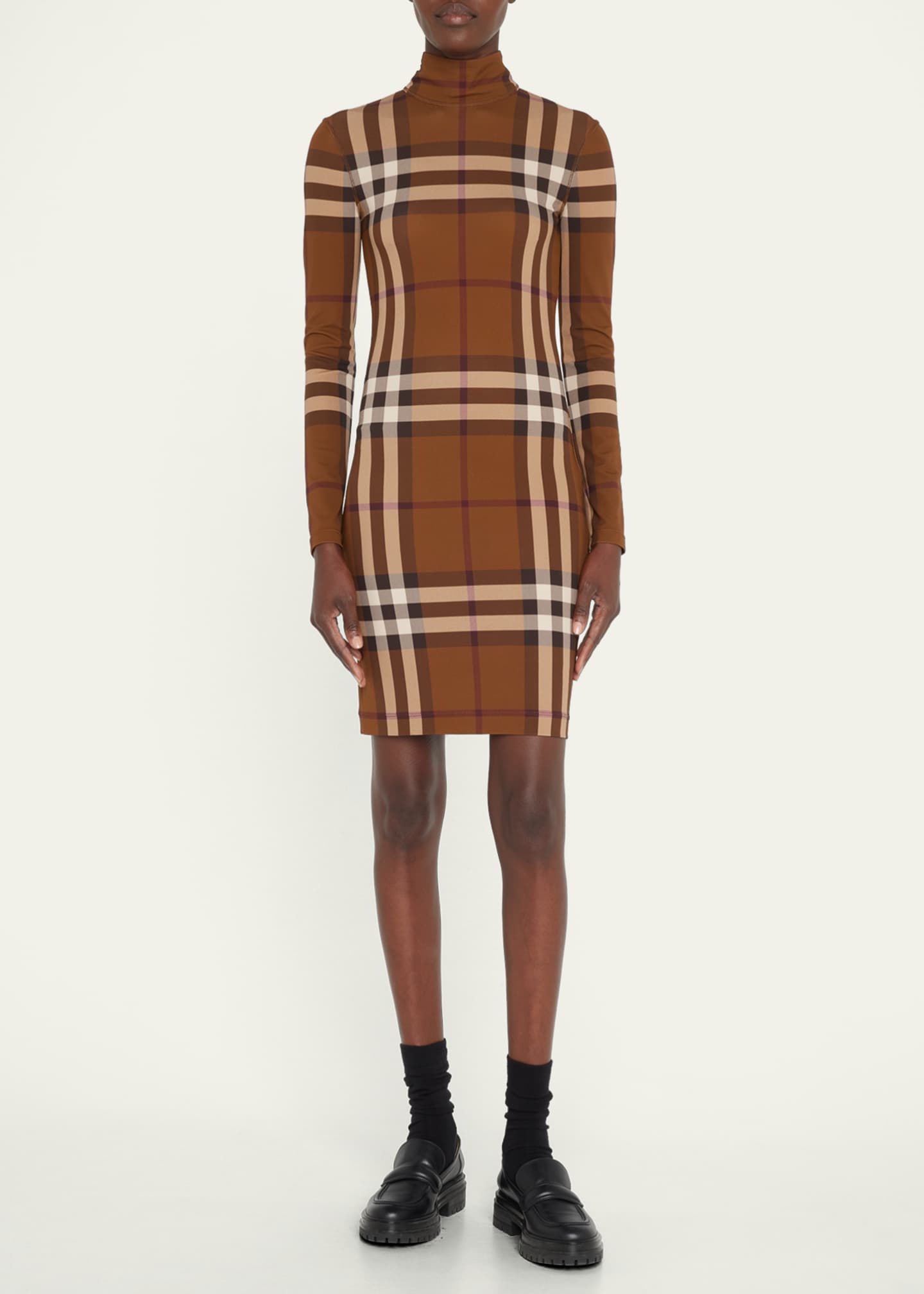Burberry Gemma Check-Print Dress - Bergdorf Goodman