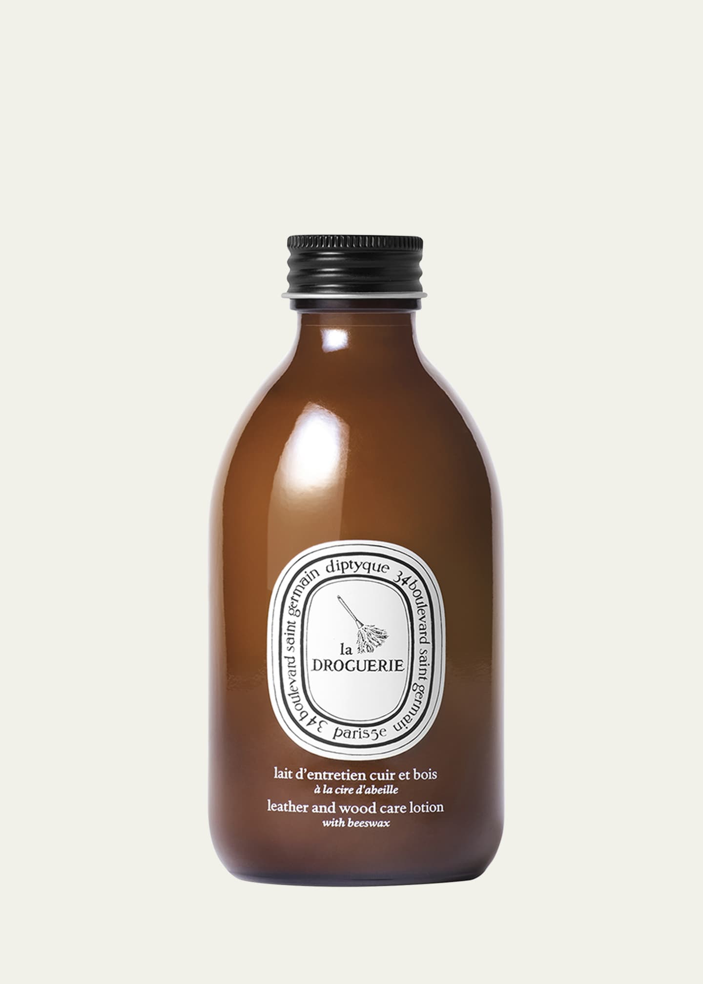 DIPTYQUE La Droguerie Scented Lather & Wood Care Lotion (Beeswax), 8.5 ...