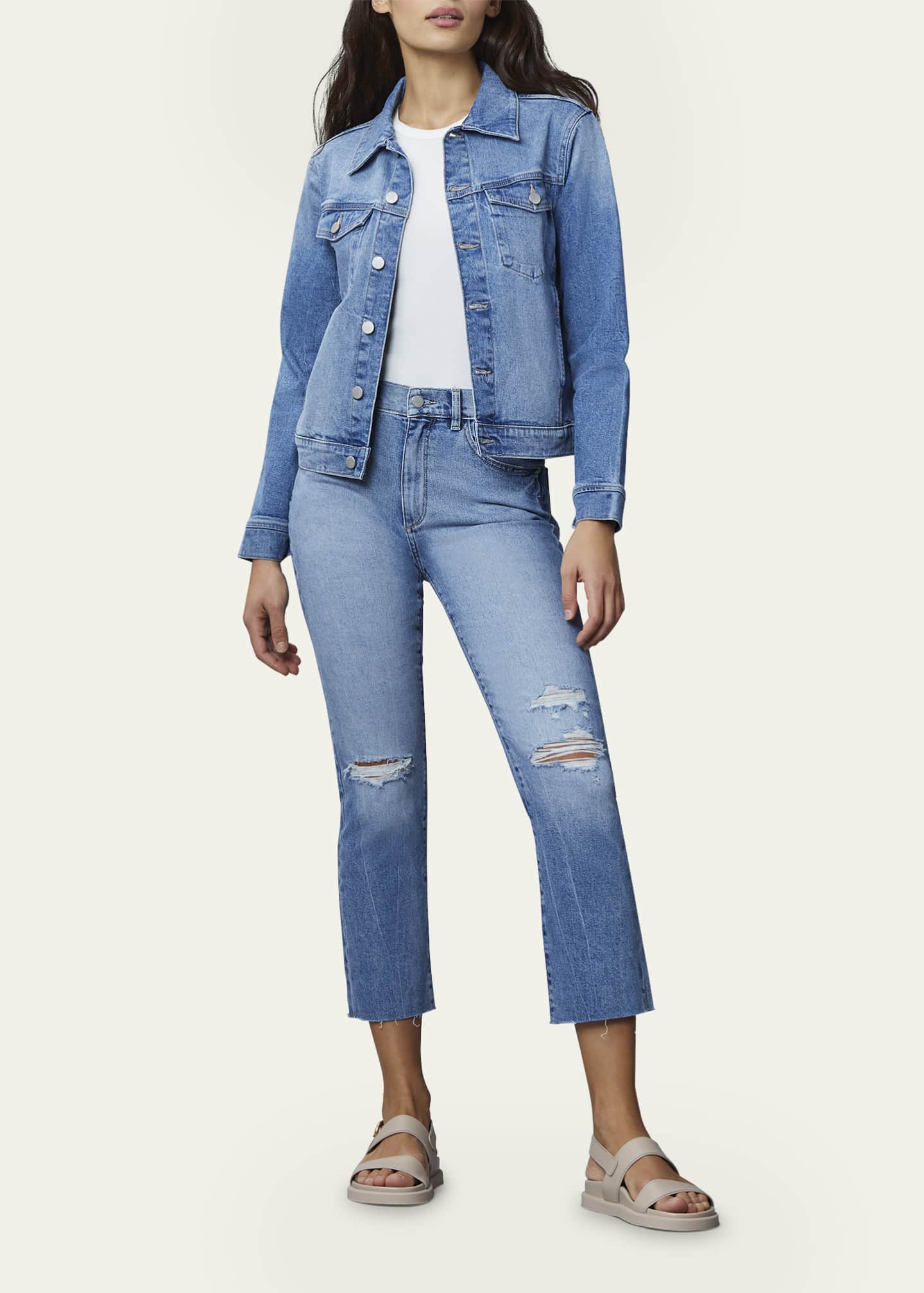 DL1961 Premium Denim Vika Classic Denim Jacket - Bergdorf Goodman