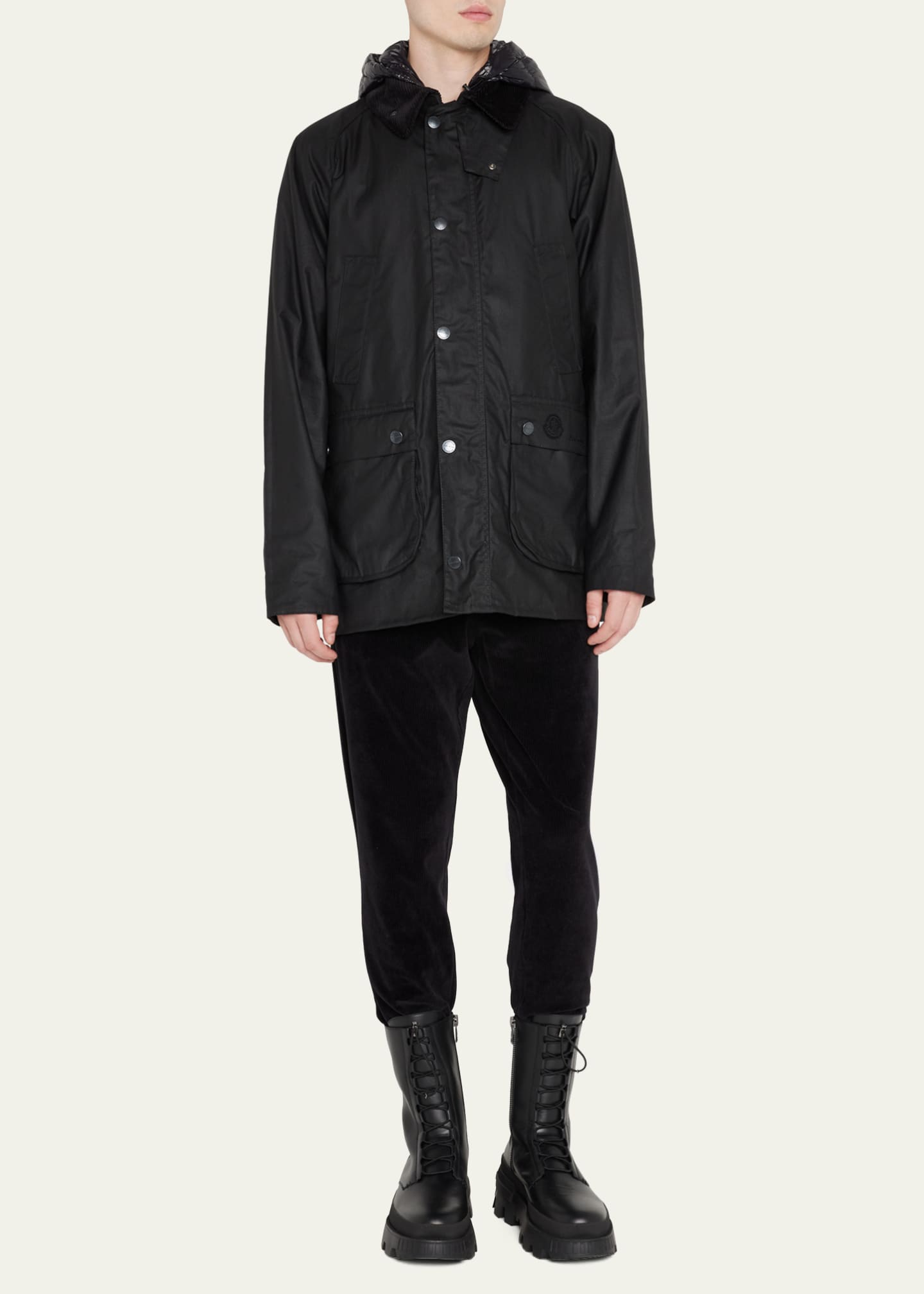 Moncler Genius Men's 2 Moncler 1952 x Barbour Wight Jacket - Bergdorf ...