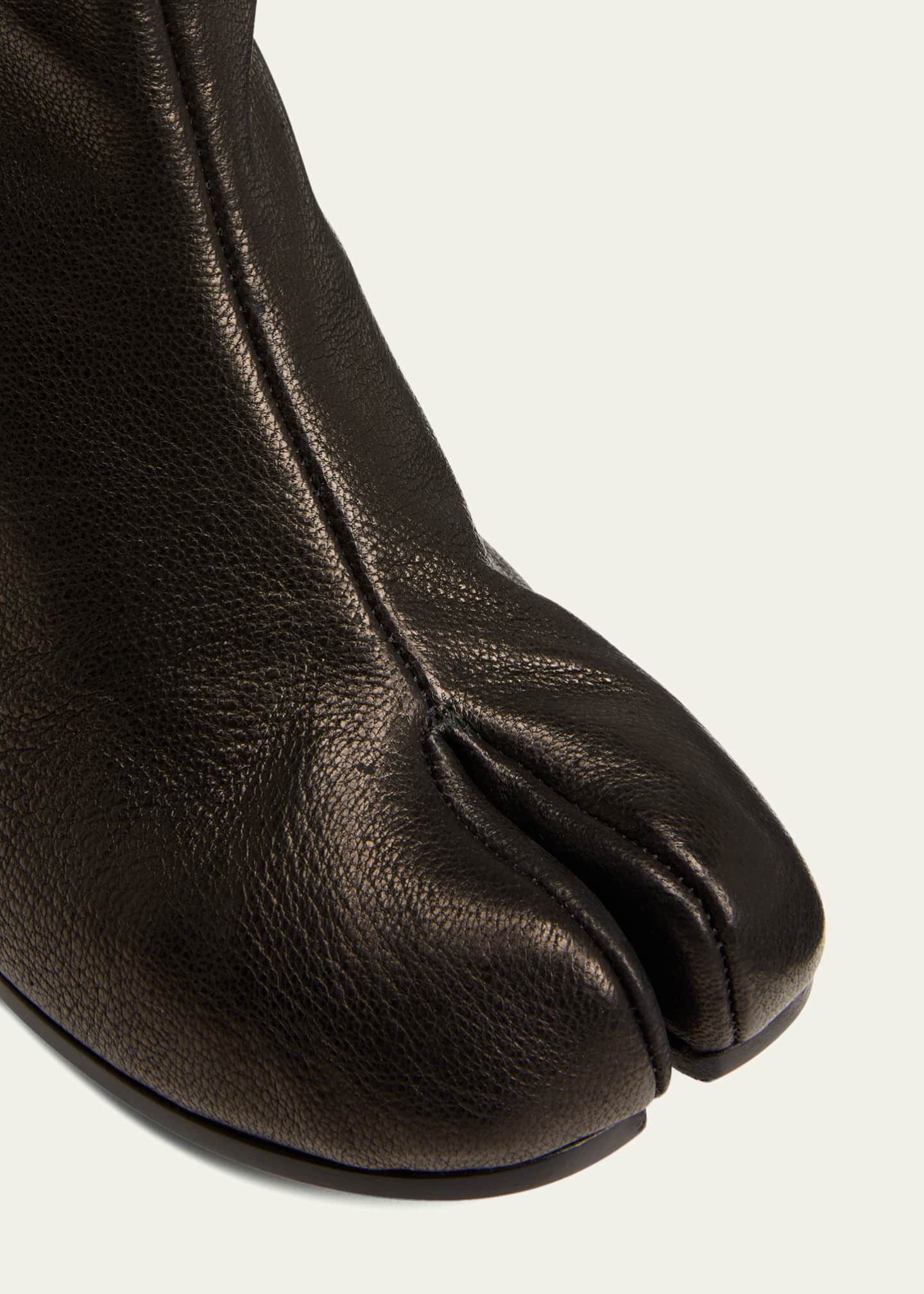 Maison Margiela Tabi Split-Toe Sheepskin Booties - Bergdorf Goodman