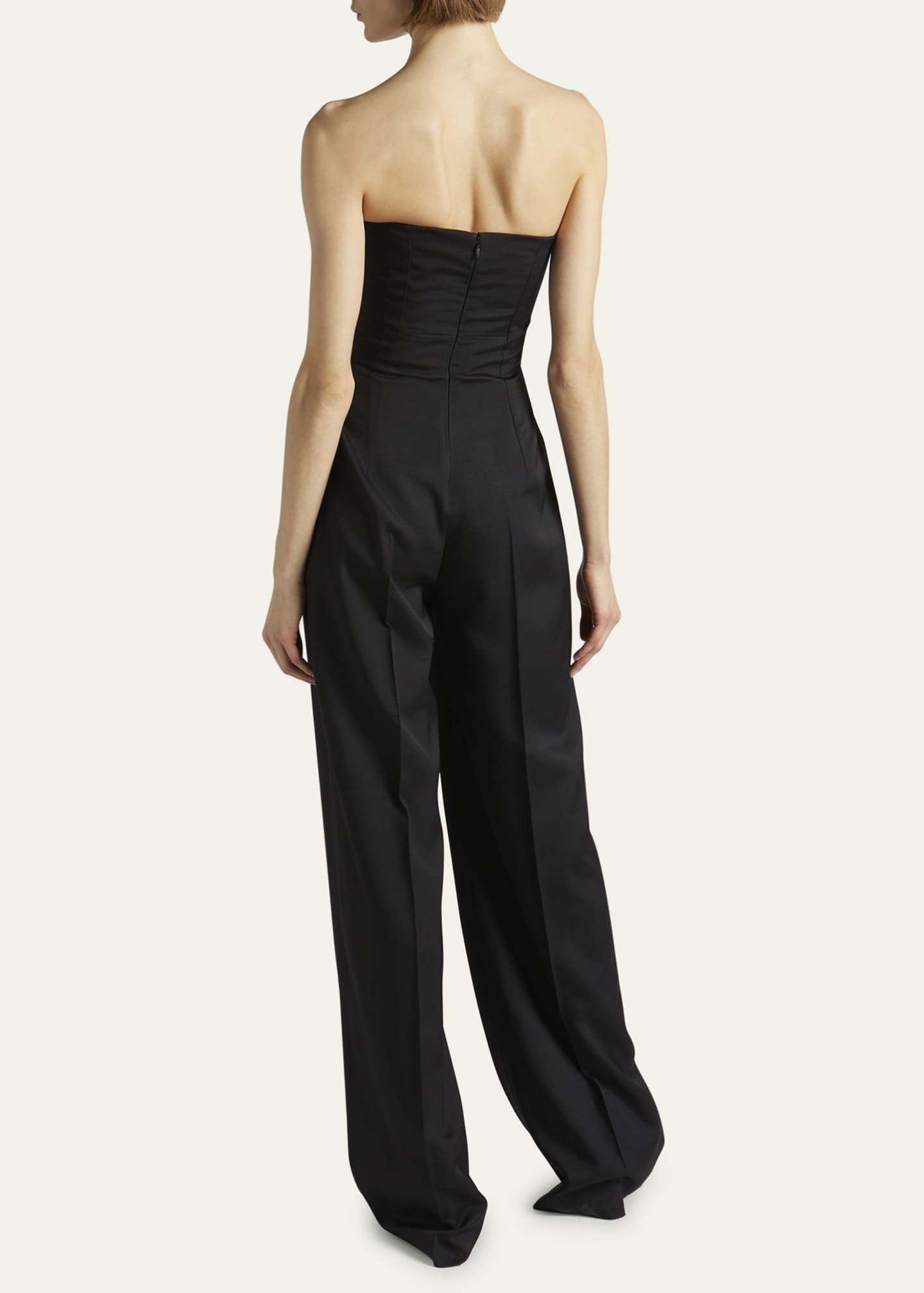 Loewe Bustier Wide-Leg Jumpsuit - Bergdorf Goodman
