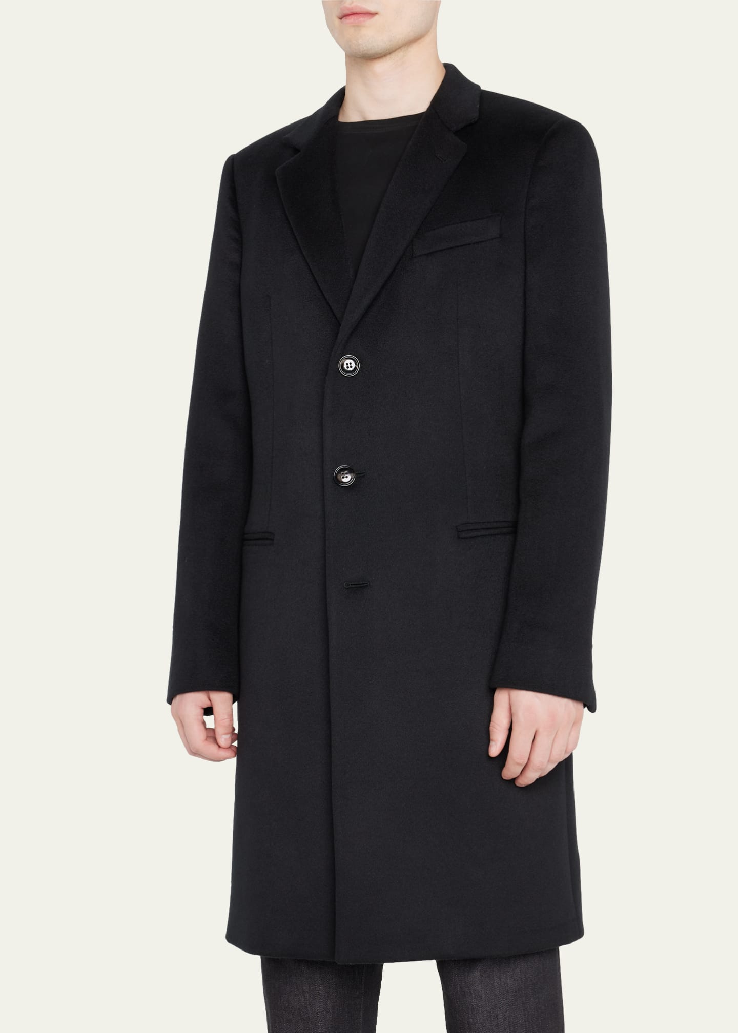 Giorgio Armani Men's Cashmere Overcoat - Bergdorf Goodman