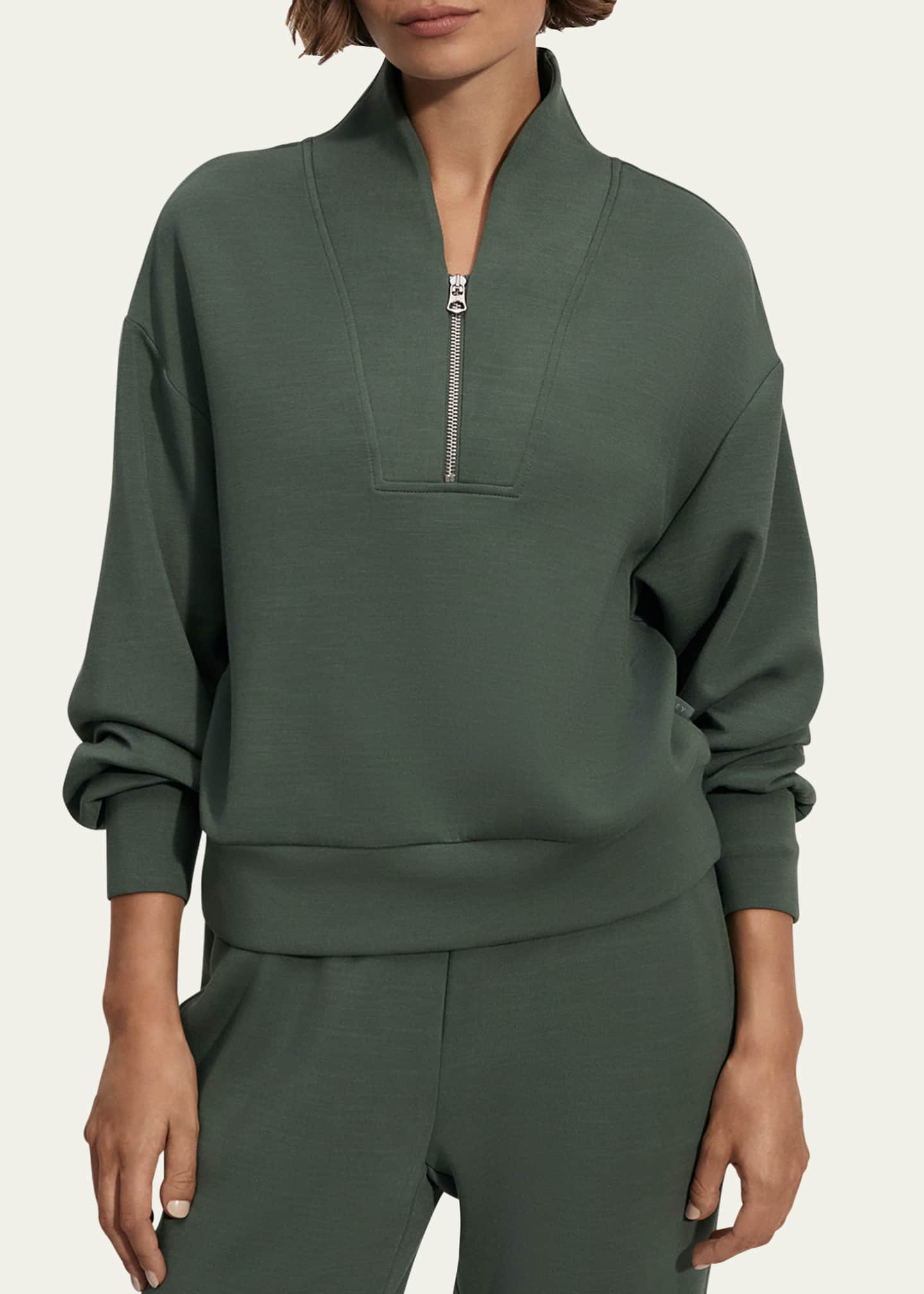 Varley Davidson Partial-Zip Sweatshirt - Bergdorf Goodman