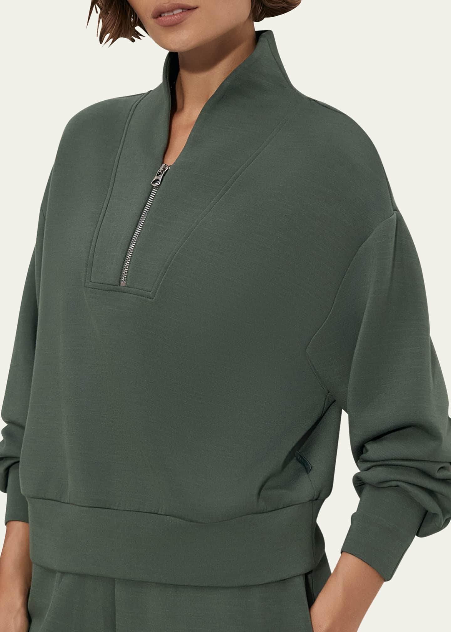 Varley Davidson Partial-Zip Sweatshirt - Bergdorf Goodman