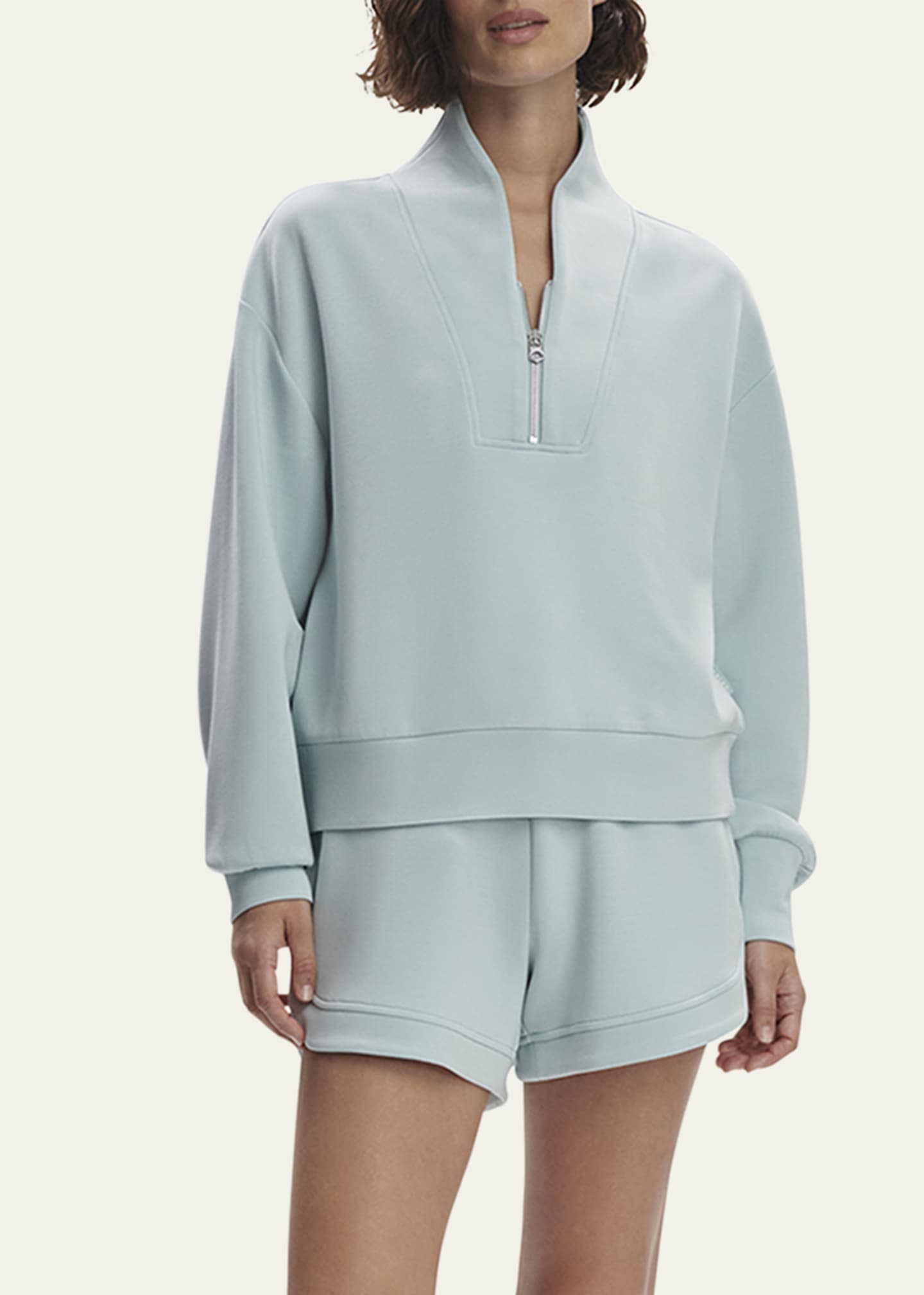 Varley Davidson Partial-Zip Sweatshirt - Bergdorf Goodman