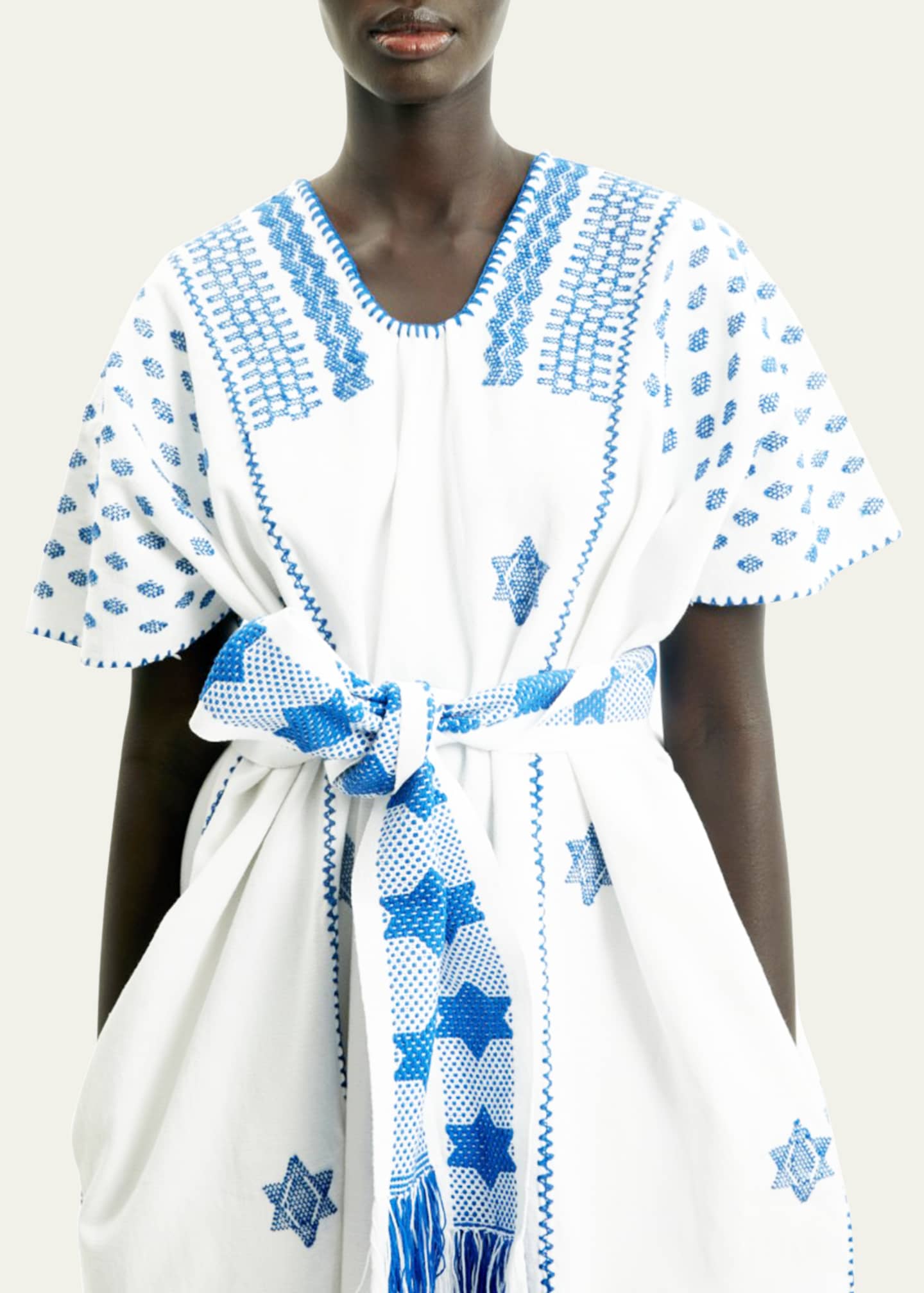 Pippa Holt Three Panel Midi Star Kaftan - Bergdorf Goodman