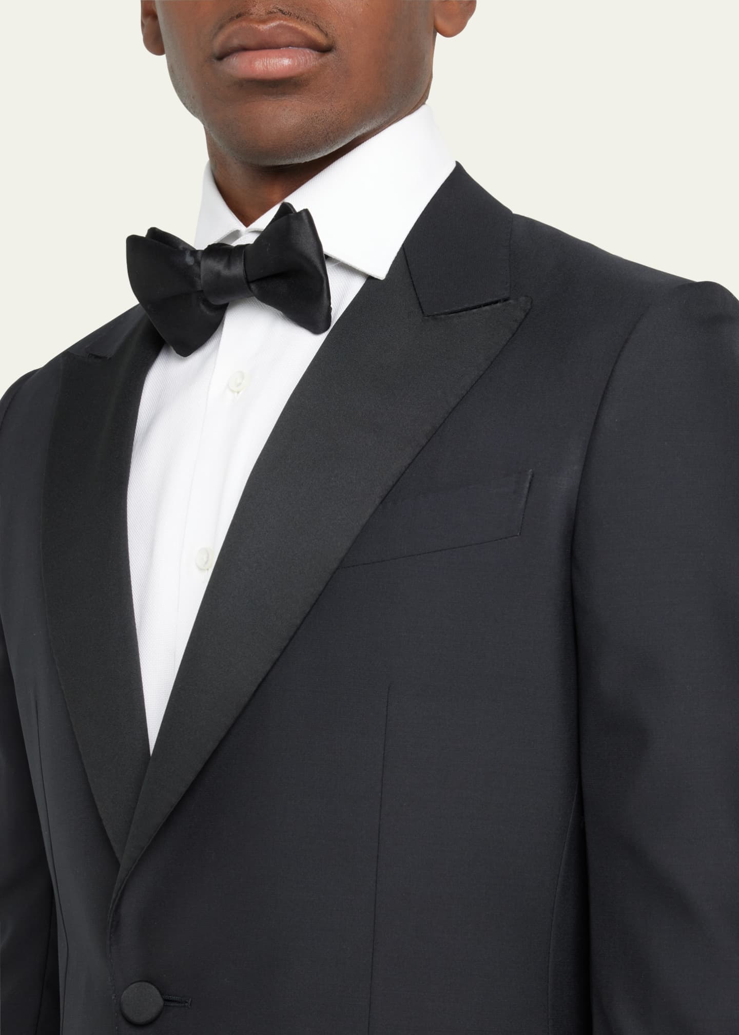 ZEGNA Men's Sartorial Wool and Silk Tuxedo - Bergdorf Goodman