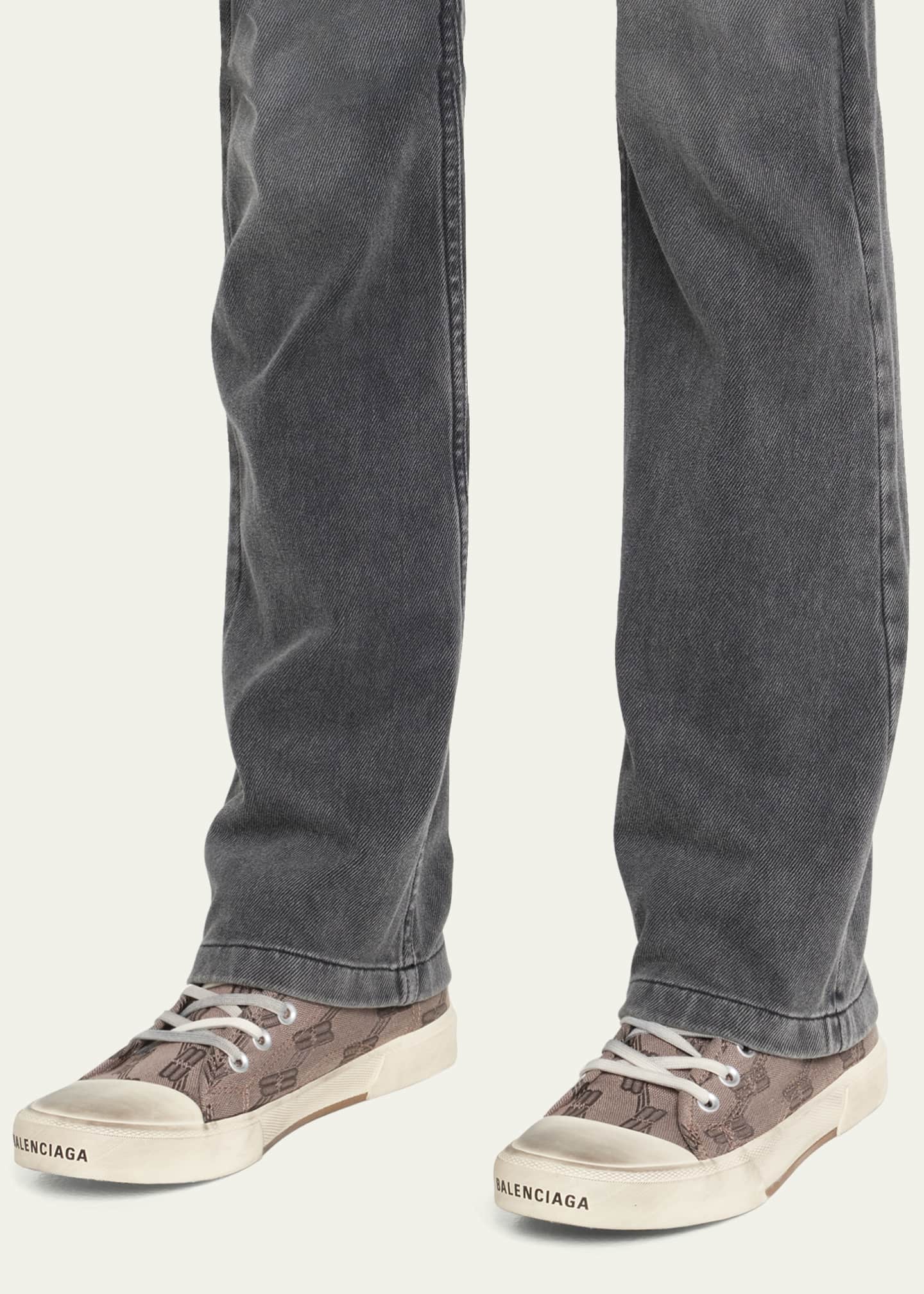 Balenciaga Paris BB Monogram High-Top Sneakers - Bergdorf Goodman