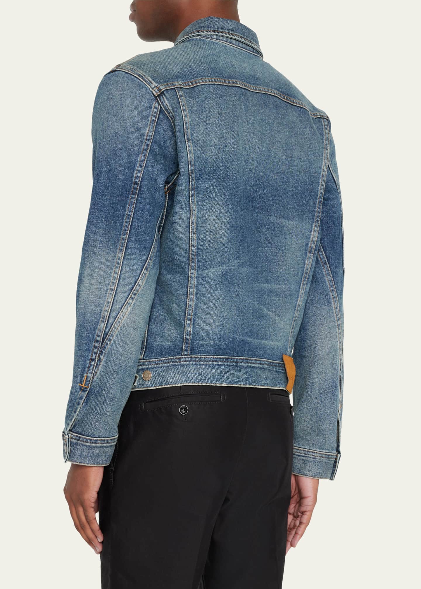 TOM FORD Men's Icon Denim Jacket - Bergdorf Goodman
