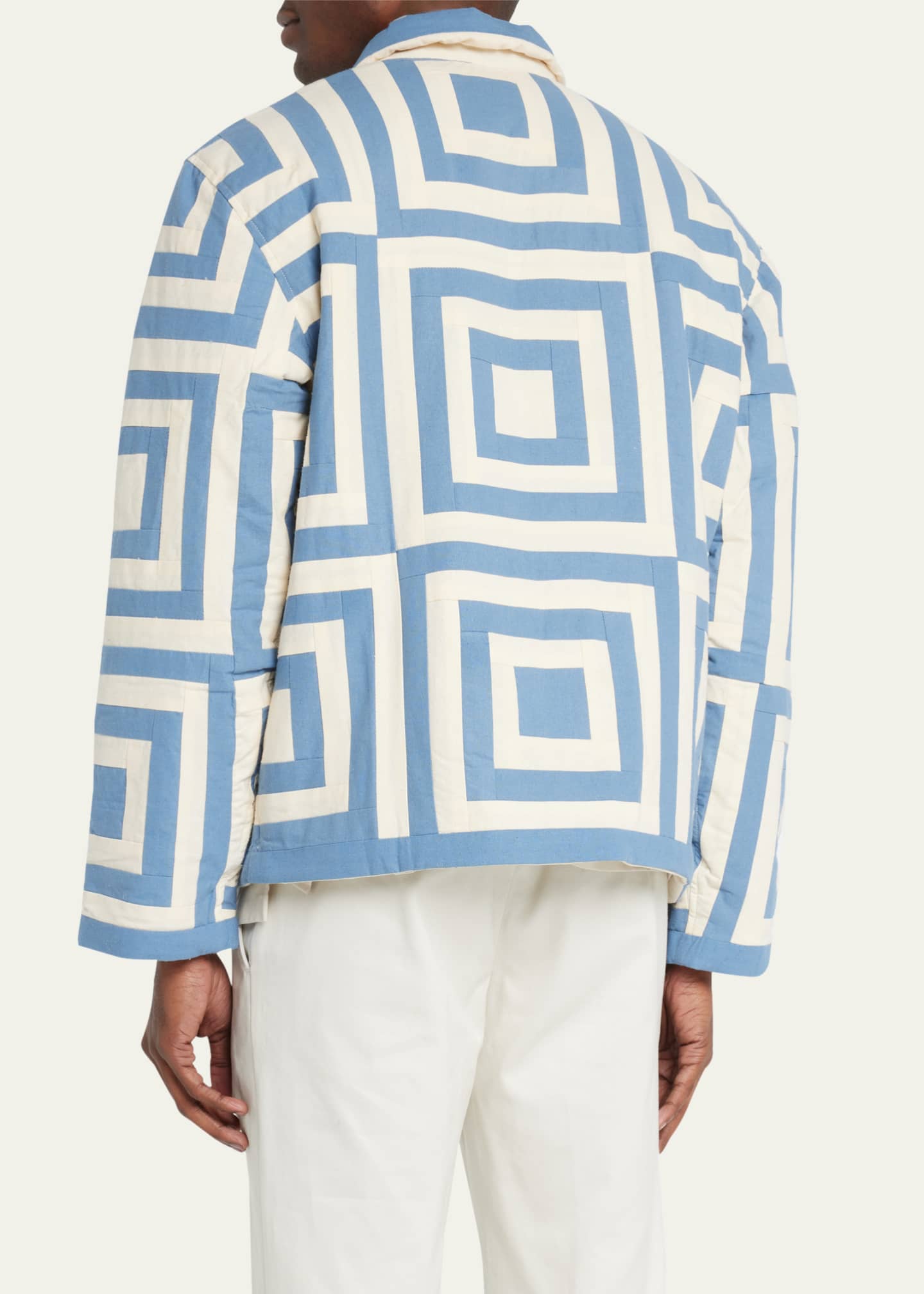Bode Men's Reversible Quilt Jacket - Bergdorf Goodman
