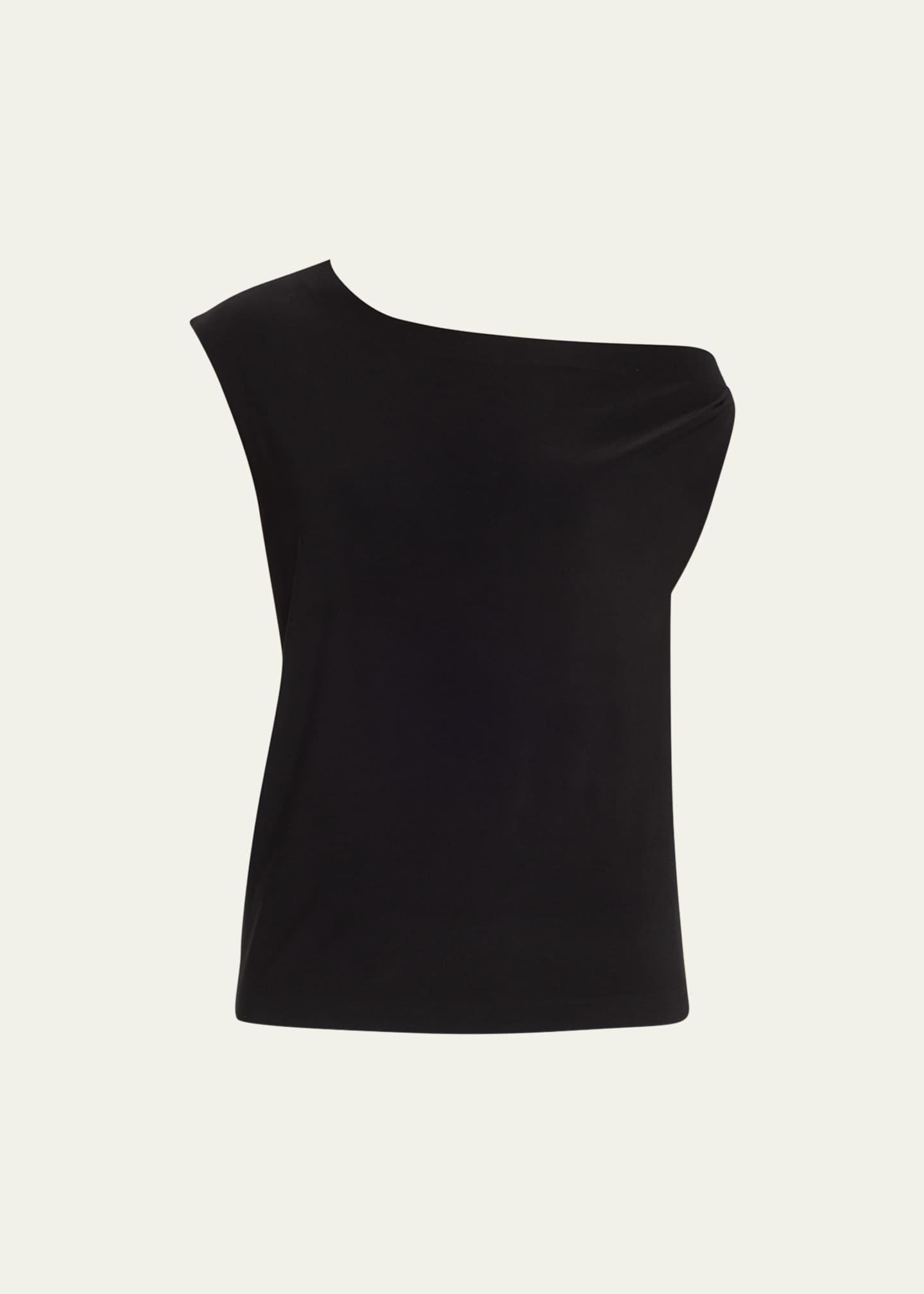 Norma Kamali Drop Shoulder Top - Bergdorf Goodman