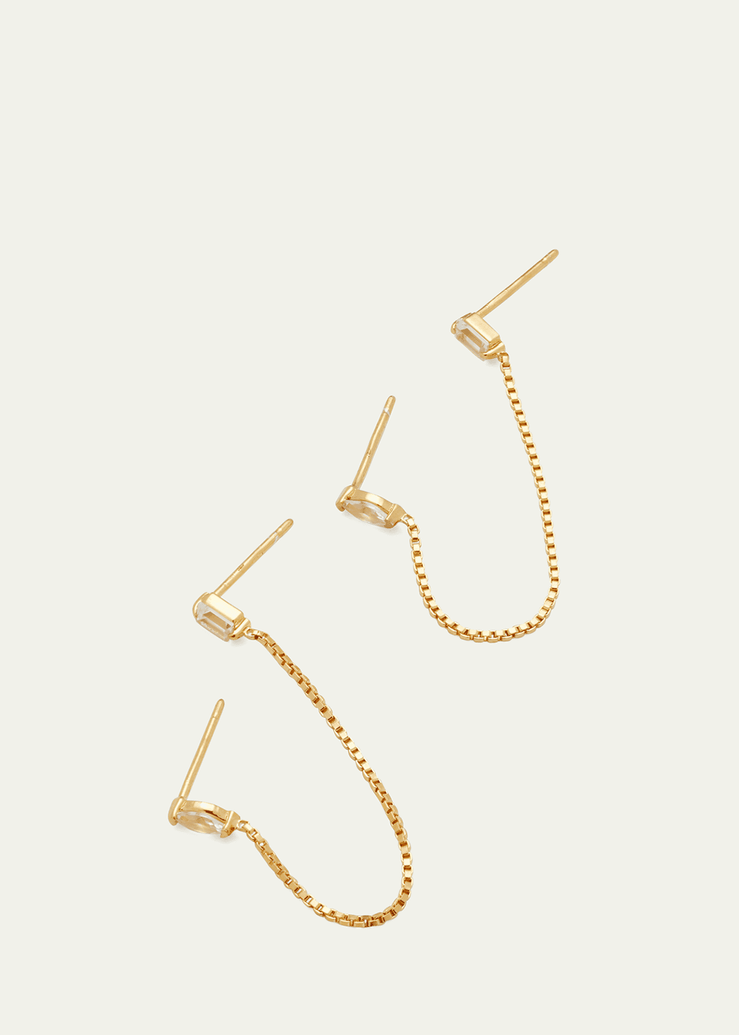 Jennifer Zeuner Viola Chain Earrings - Bergdorf Goodman