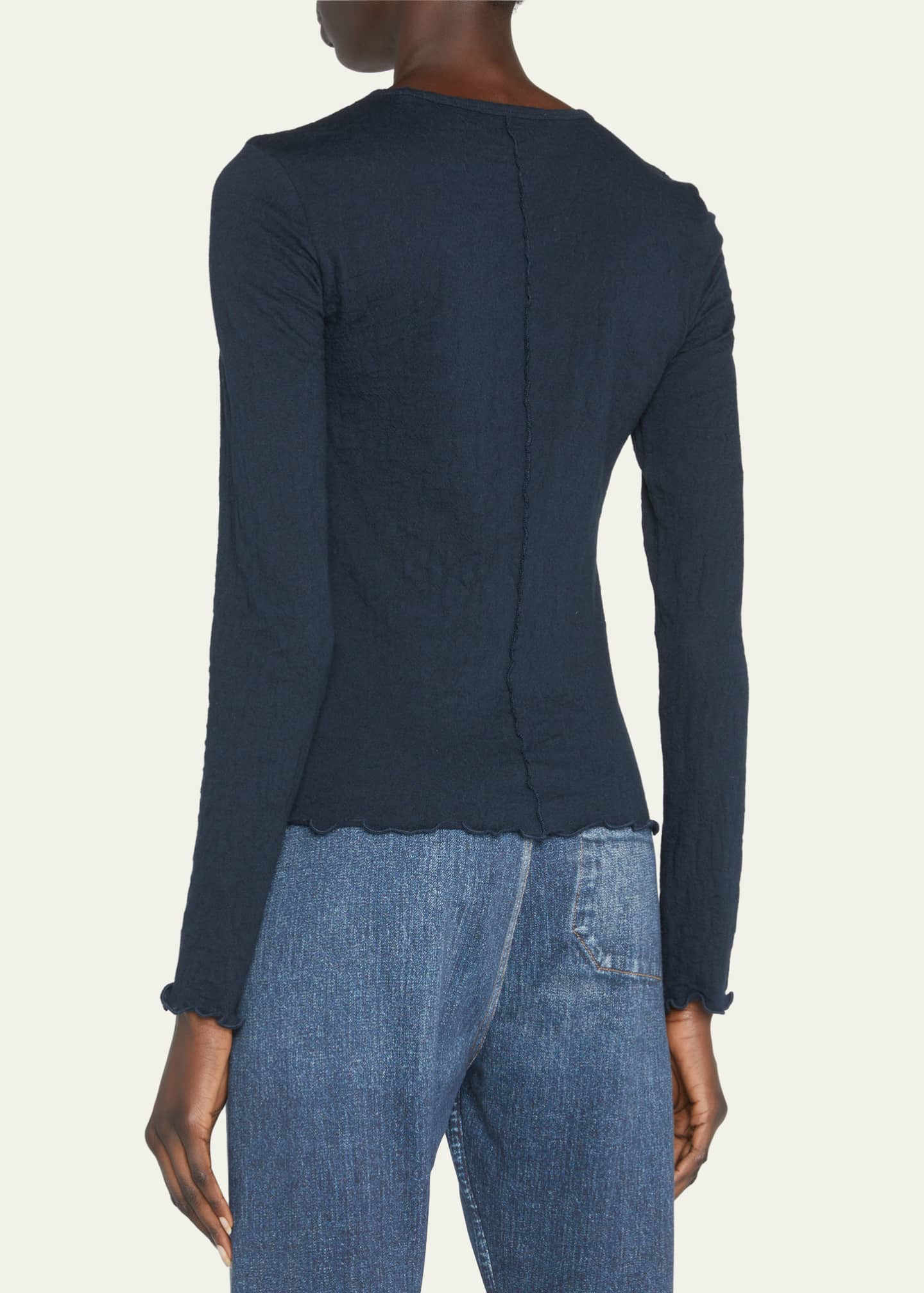 Rag & Bone Gemma Printed Long Sleeve Top - Bergdorf Goodman