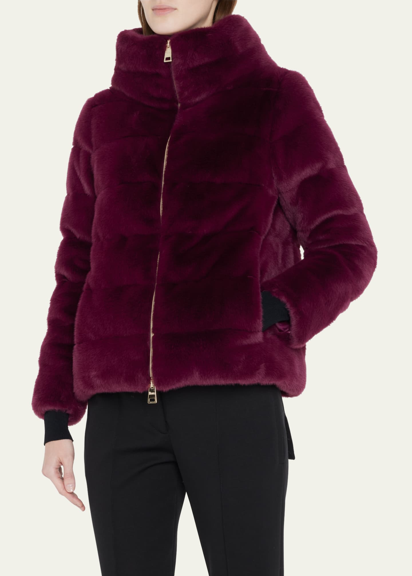 Herno Faux Fur Puffer Coat - Bergdorf Goodman