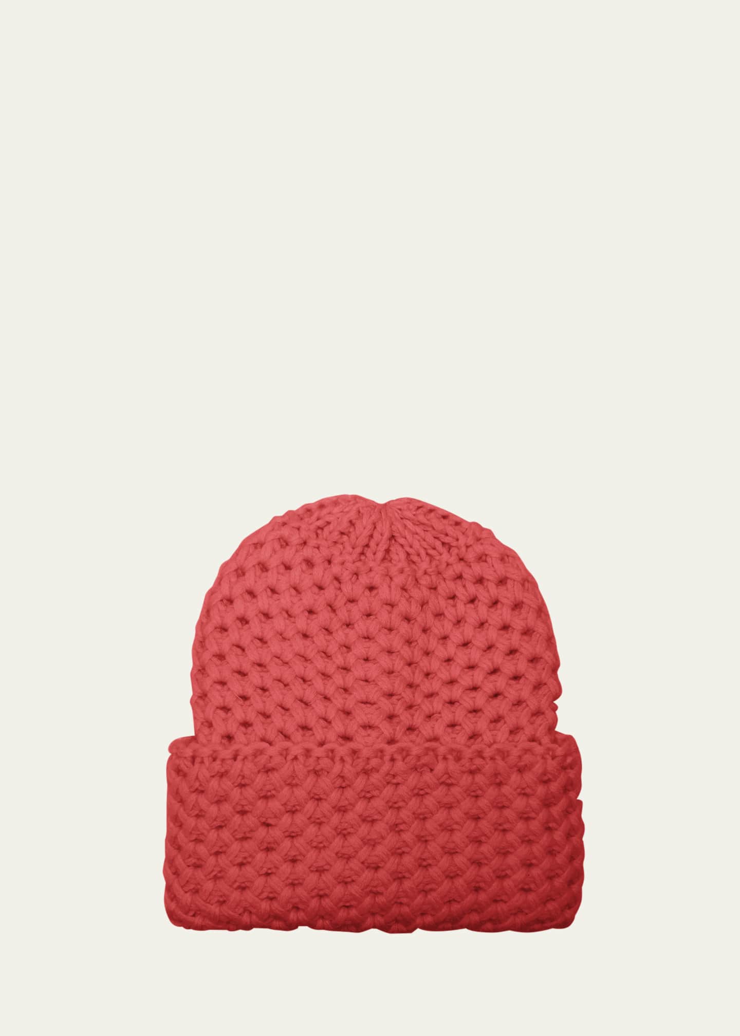 Inverni Cashmere Honeycomb Knit Beanie - Bergdorf Goodman