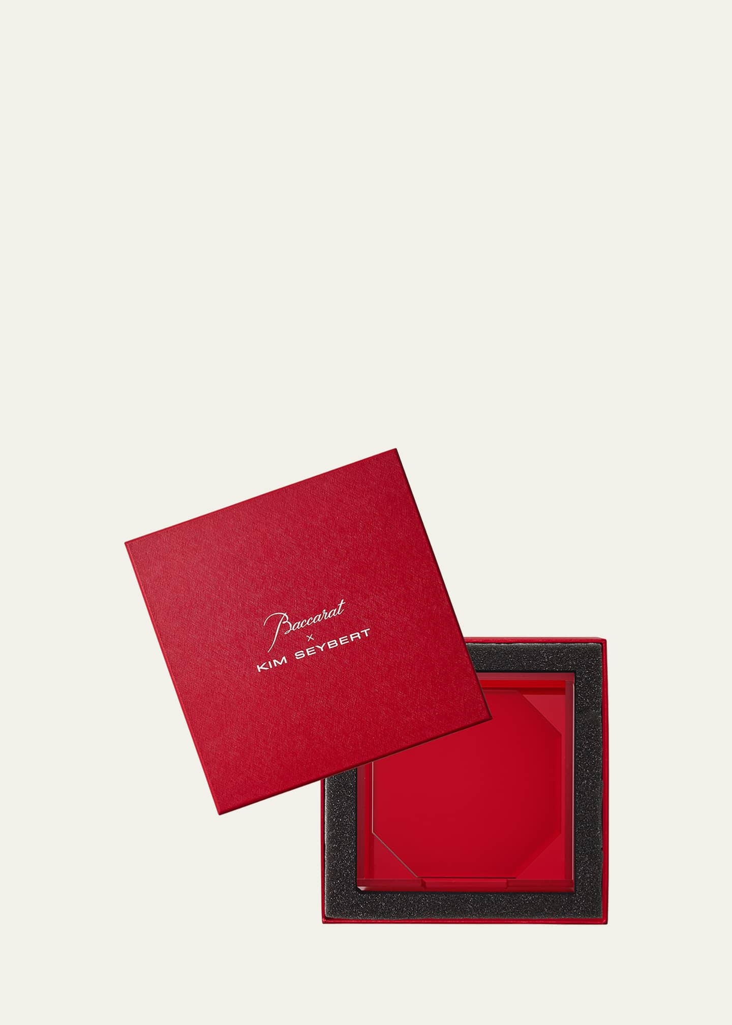 Baccarat x Kim Seybert Rouge Coasters, Set of 6 - Bergdorf Goodman