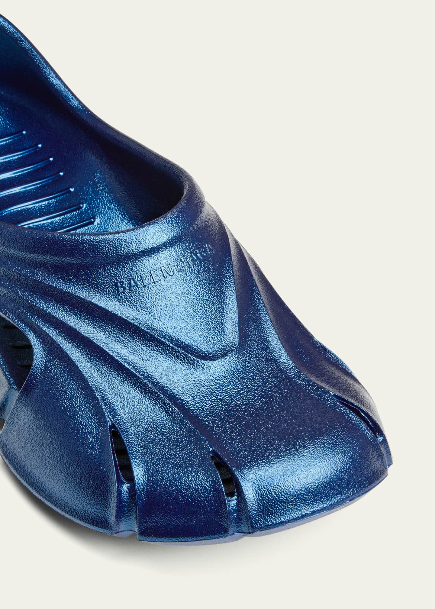 Balenciaga Men's Molded Rubber Slip-On Shoes - Bergdorf Goodman