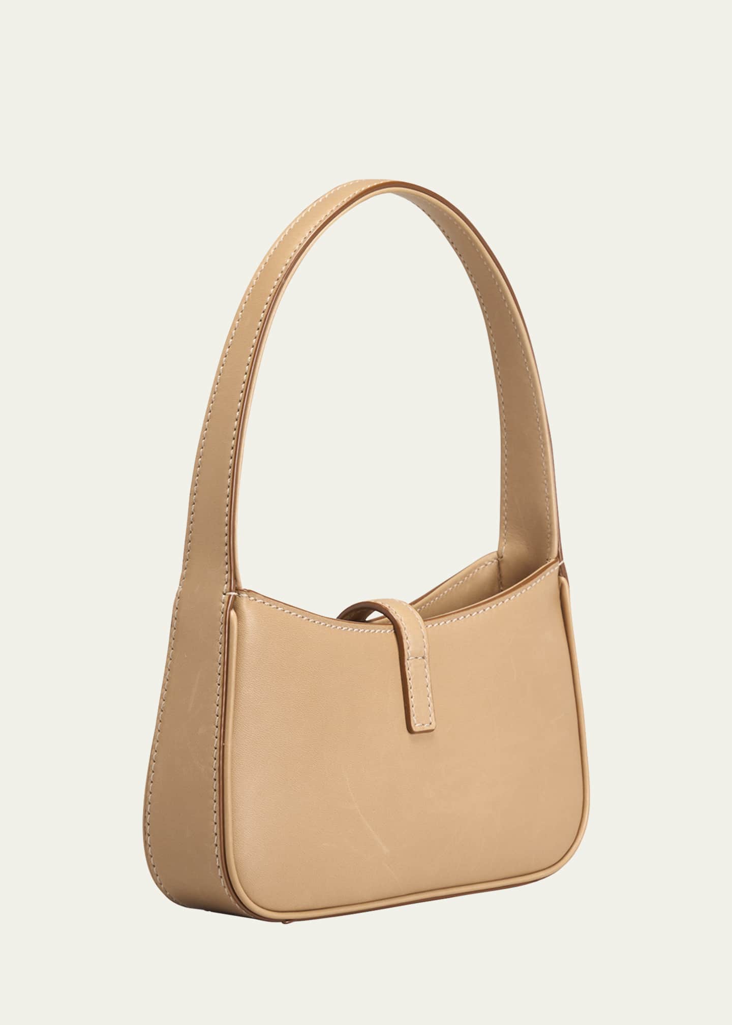 Saint Laurent Le 5A7 Micro YSL Leather Top-Handle Bag - Bergdorf Goodman